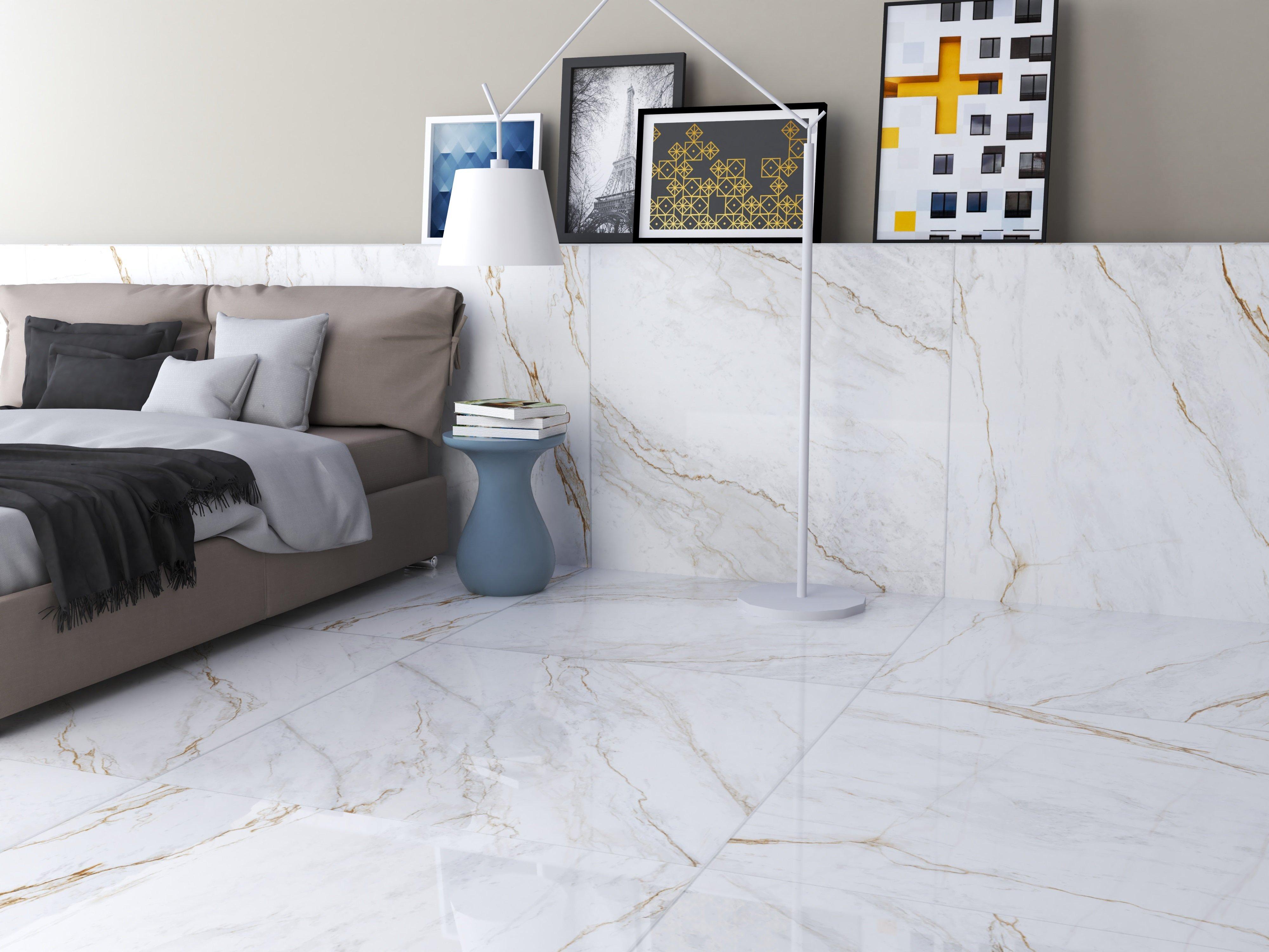 Ambrose Oro Polished Porcelain Tile Floor And Decor