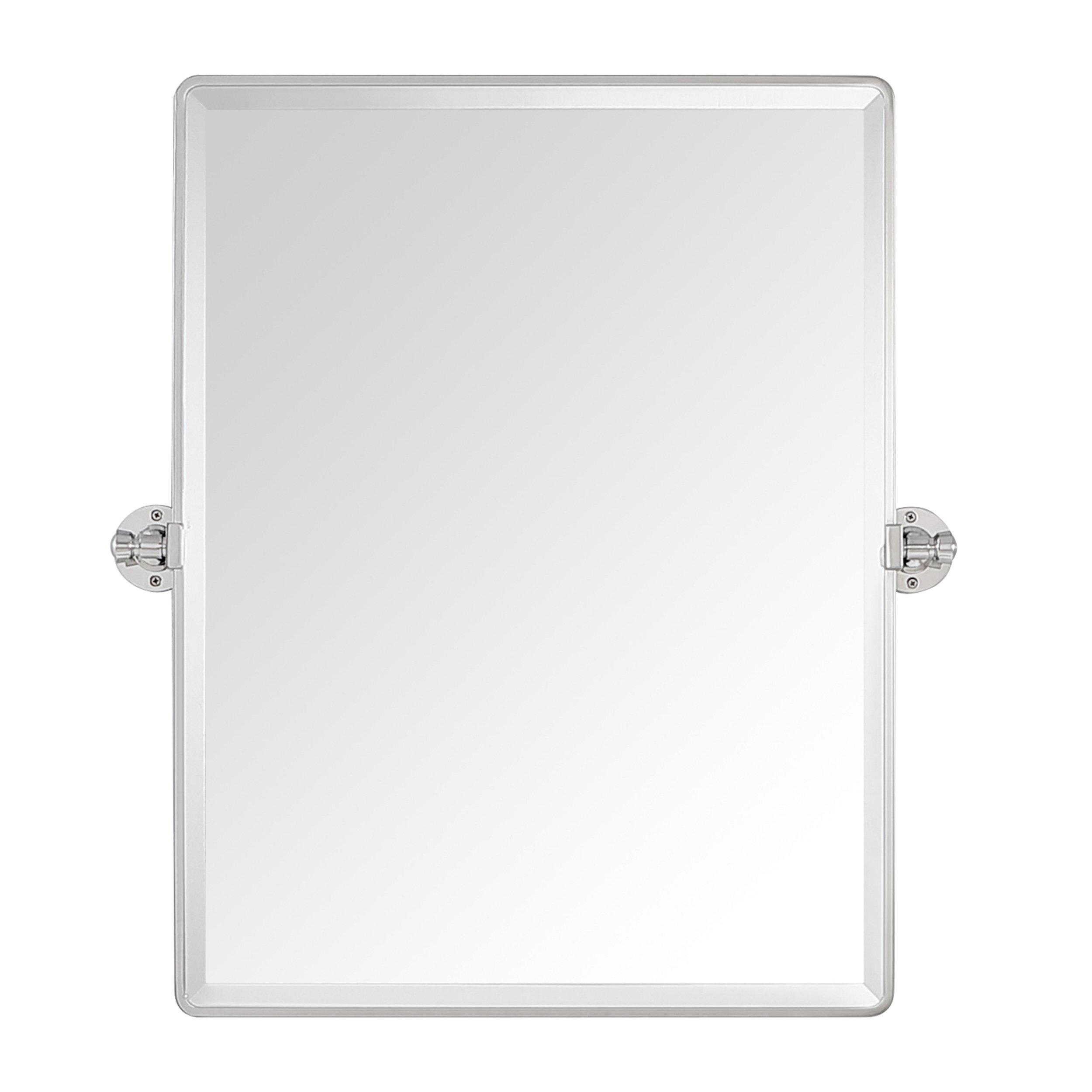 Miles 23 in. Chrome Mirror | Floor and Decor