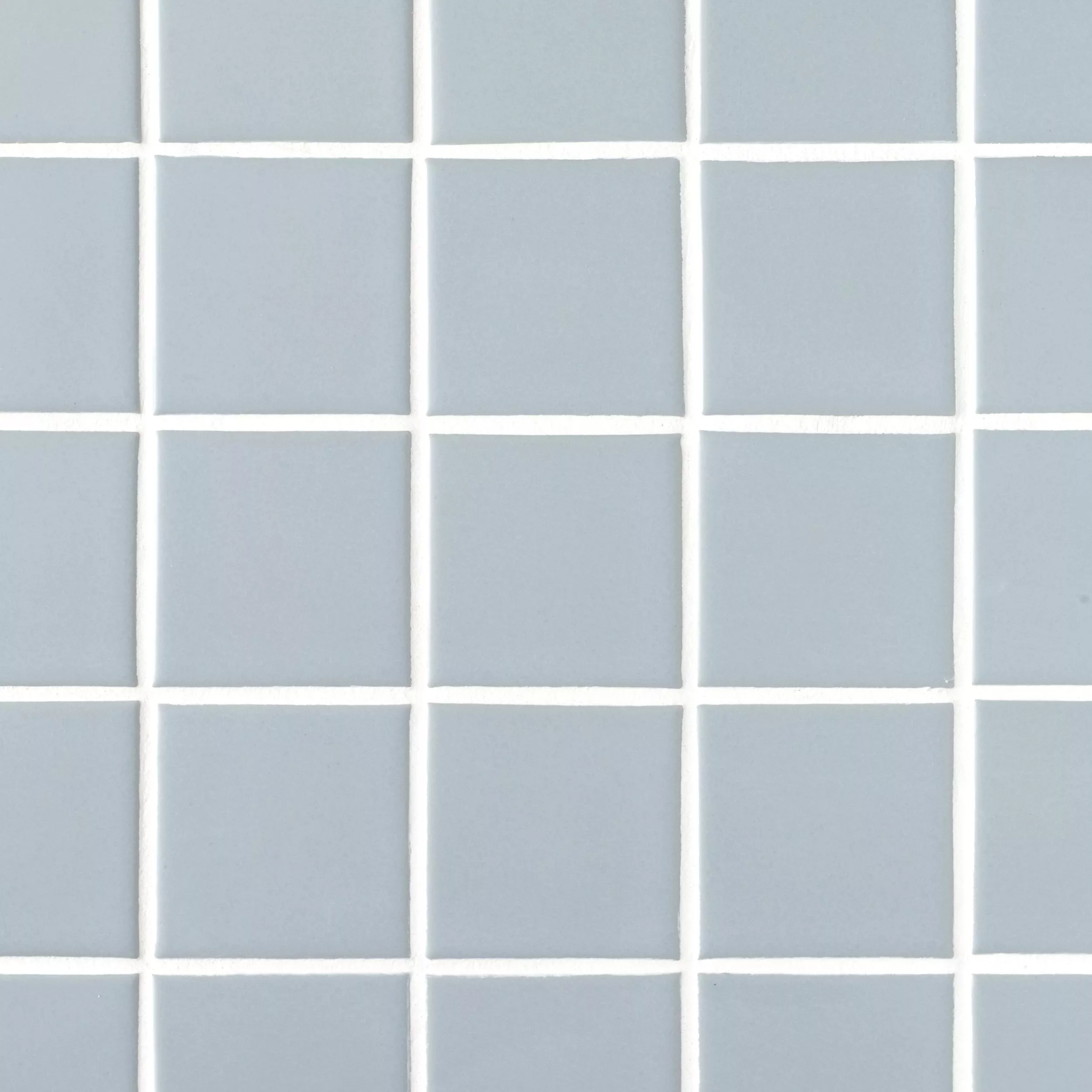Ice Blue 3 in. Square Matte Porcelain Mosaic | Floor and Decor