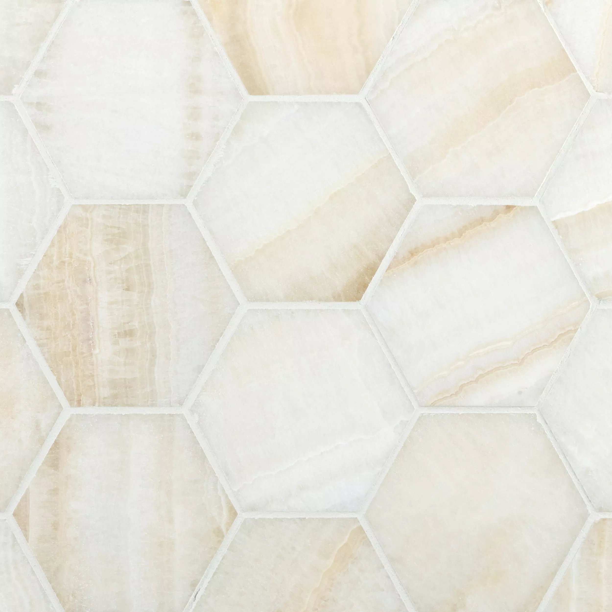 White Onyx Mosaic Tile