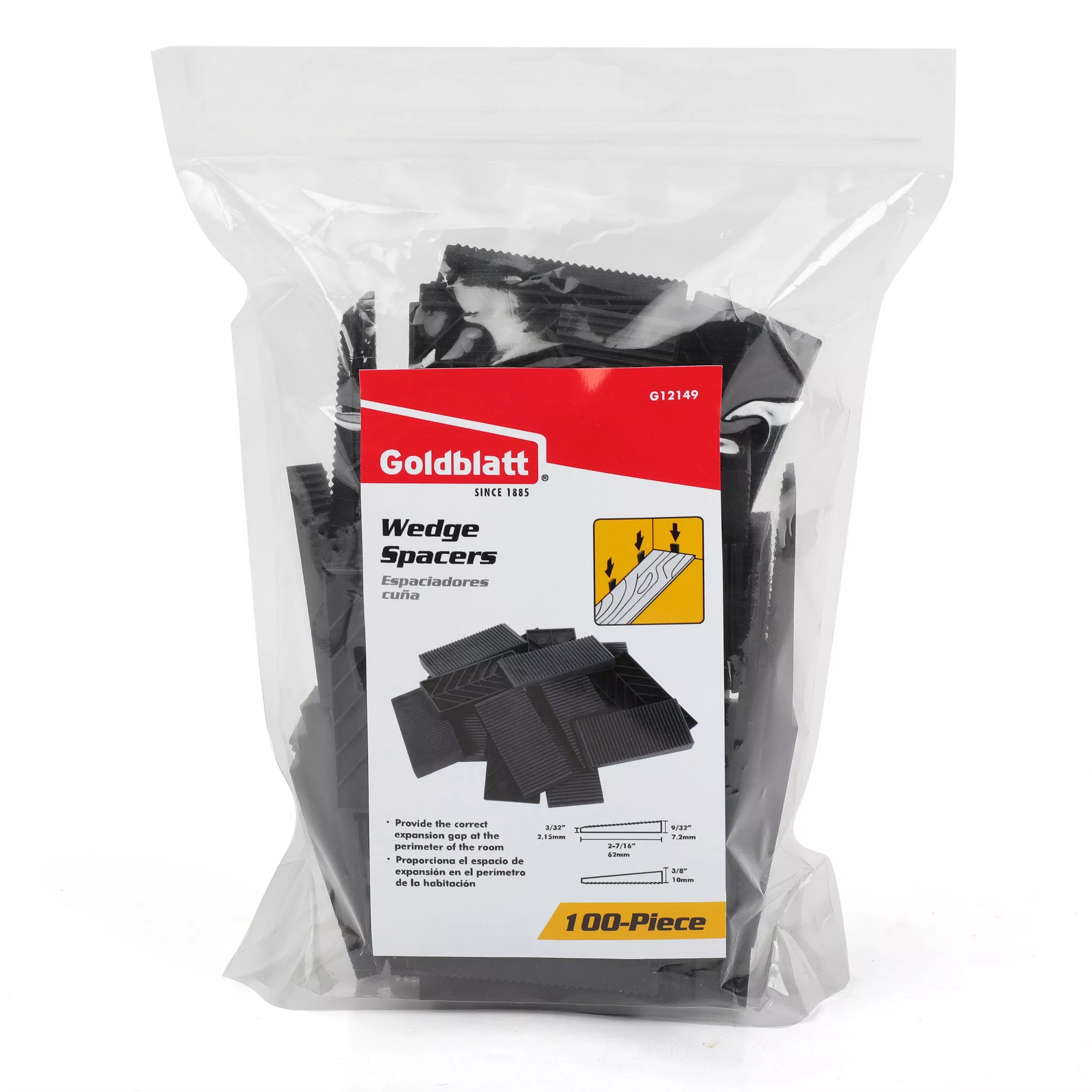 Goldblatt Pro Laminate Spacers - 100pk. | Floor and Decor