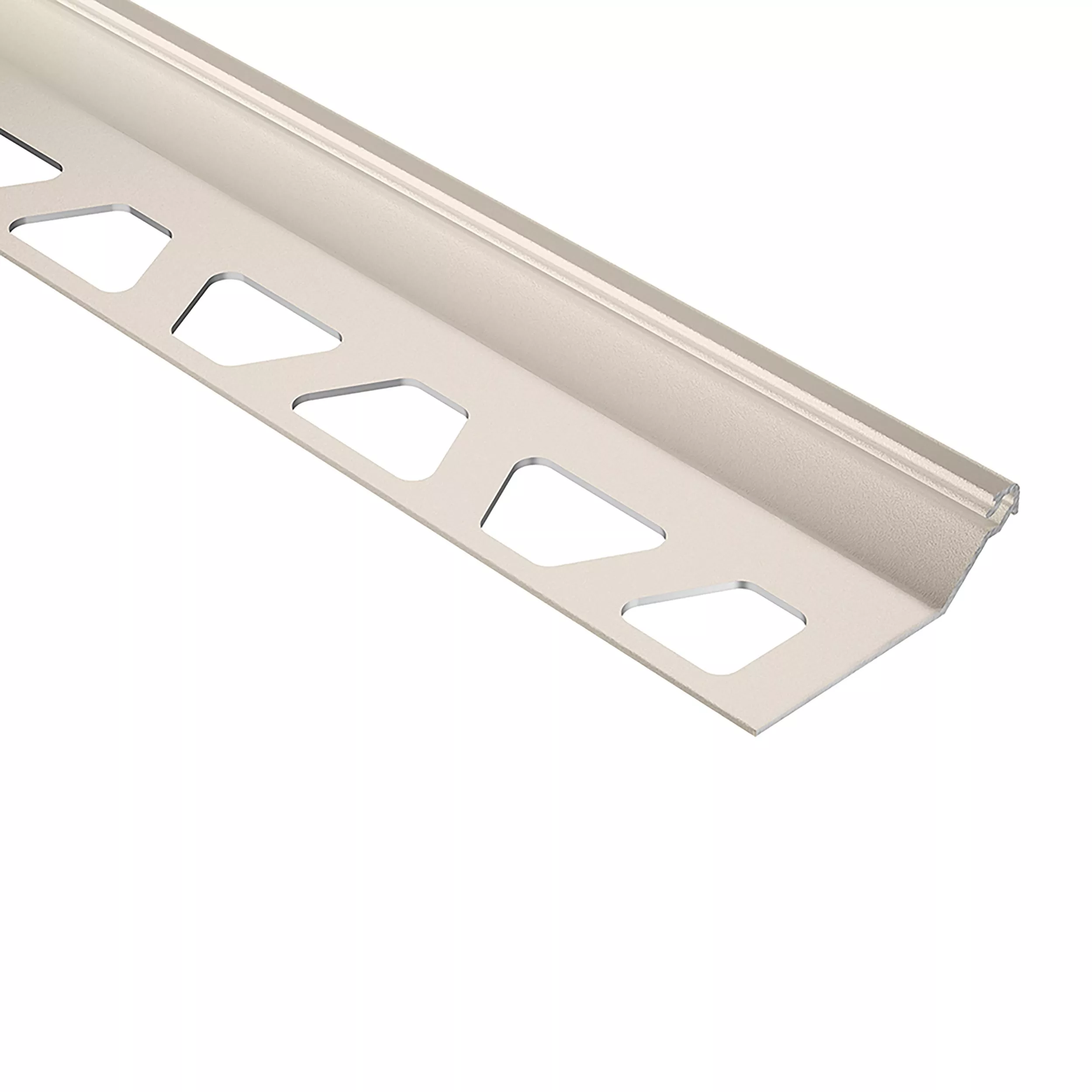 Schluter Finec-SQ Trim 7/16in. Aluminum Cream | Floor and Decor