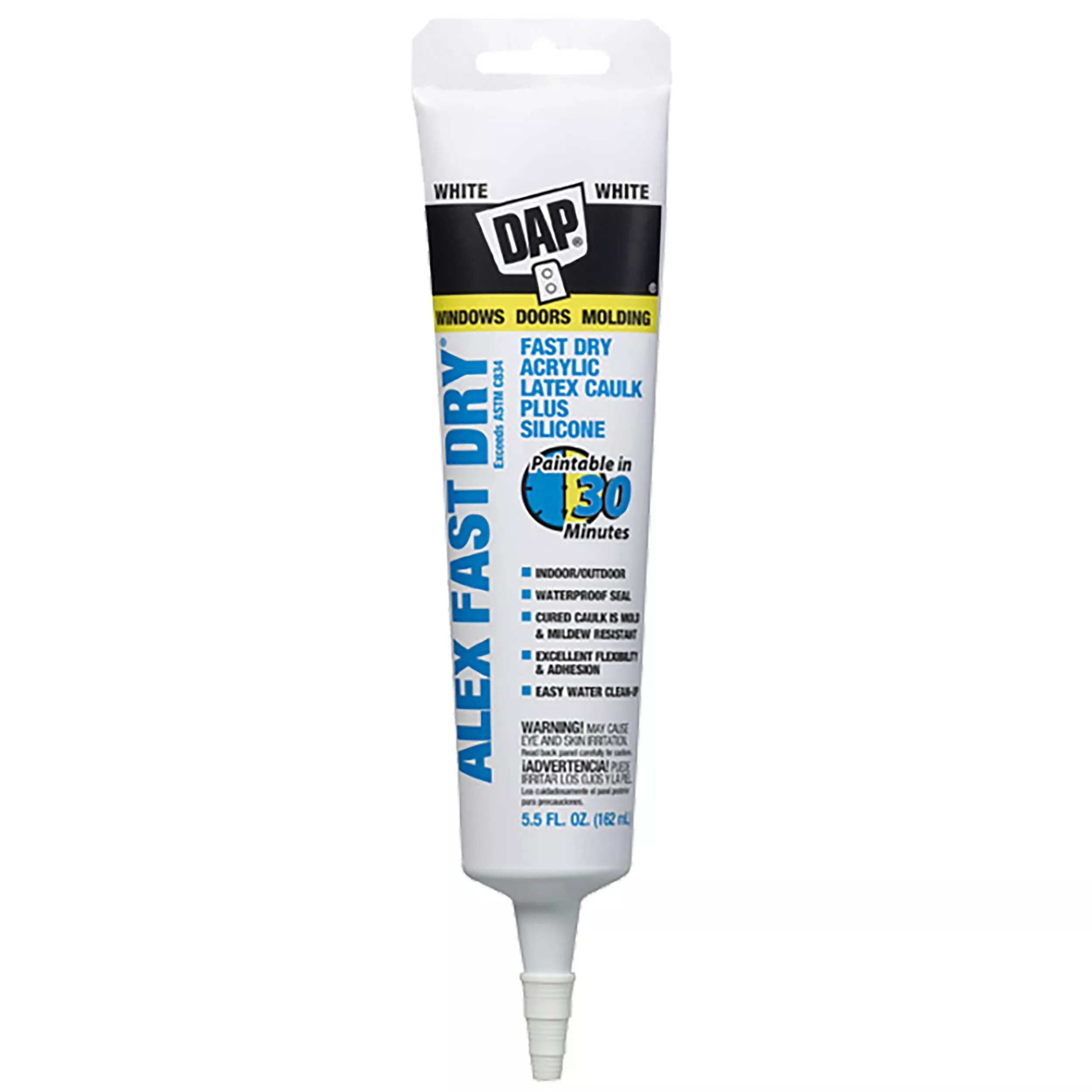 Dap Alex Fast Dry White Caulk | Floor and Decor
