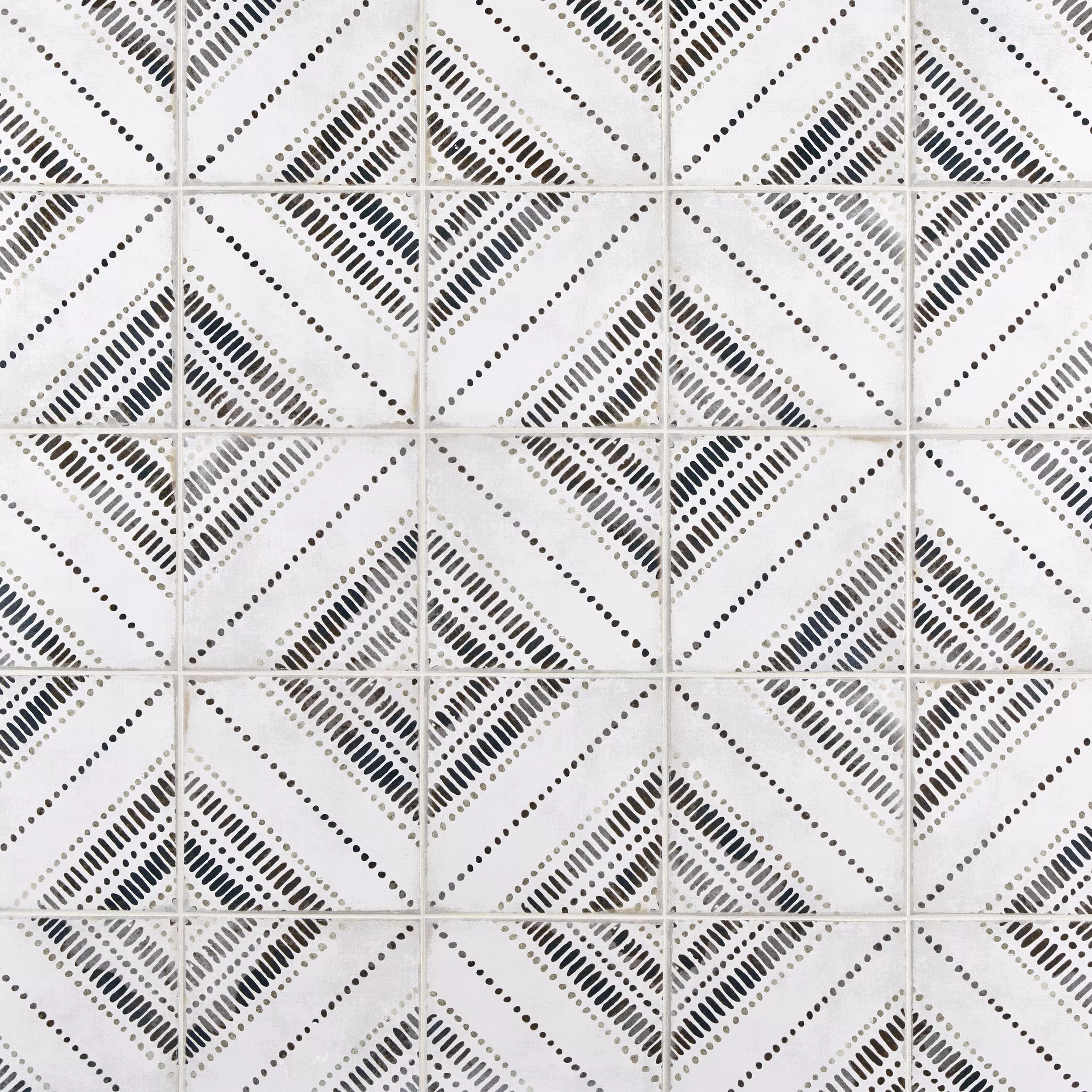 Bohemian Black Porcelain Tile