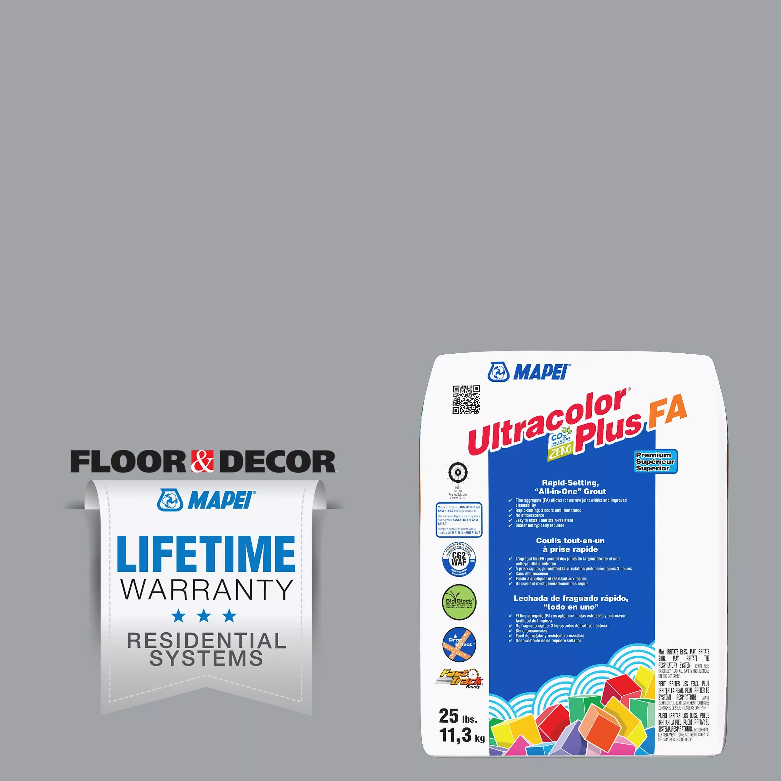 Mapei 5230 Armor Ultracolor Plus FA Grout | Floor and Decor