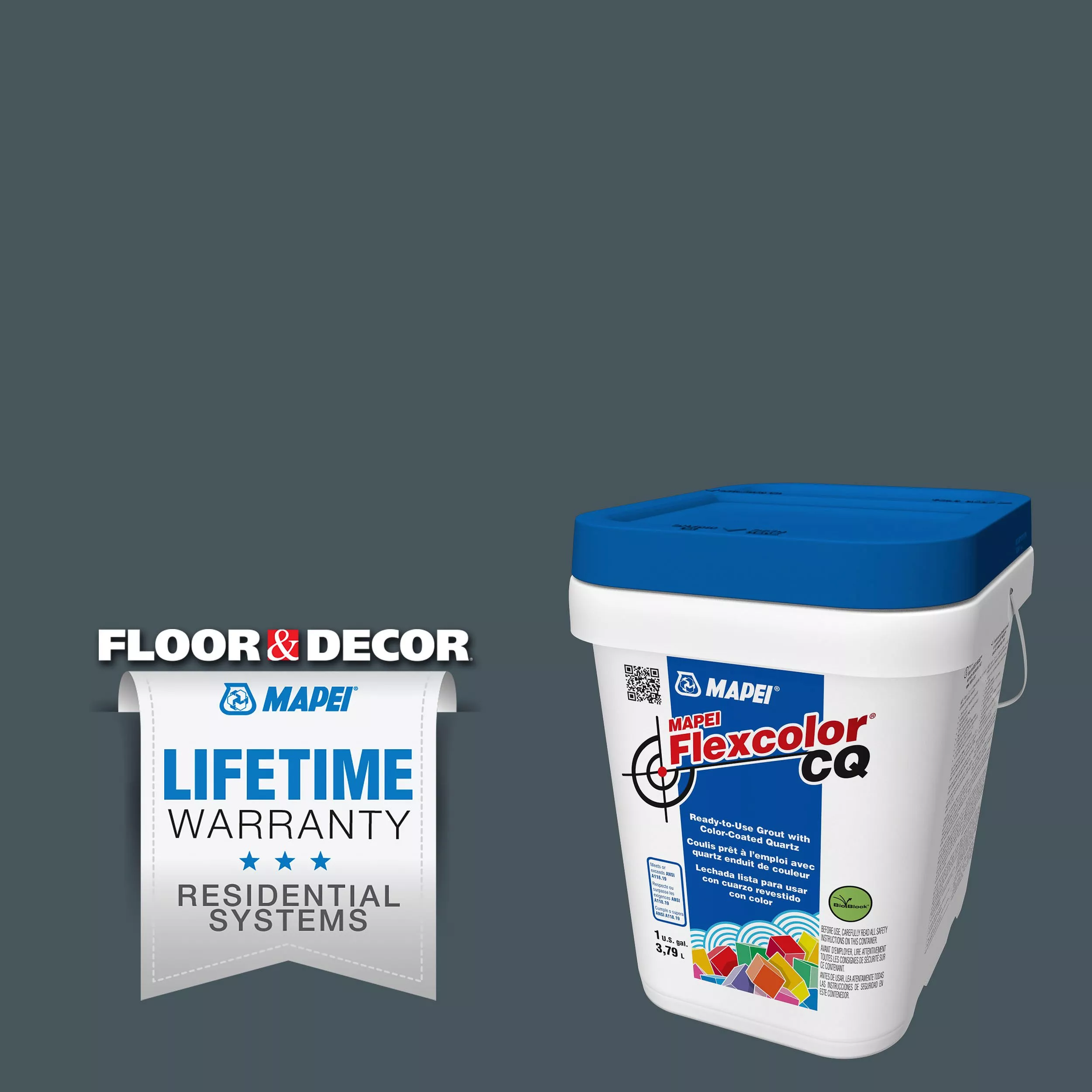 Mapei 5232 Night Sky FlexColor CQ Grout | Floor and Decor