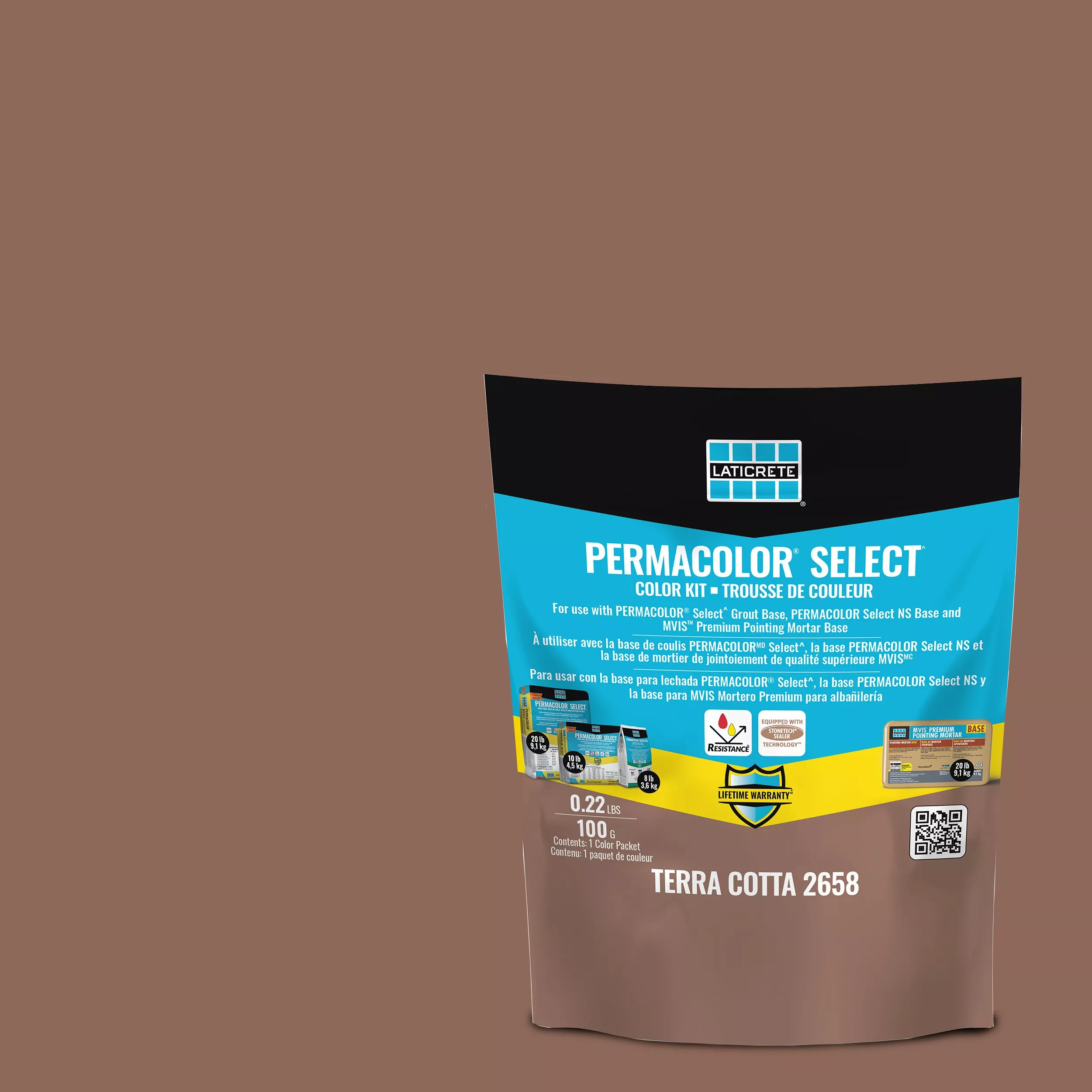 Laticrete 58 Permacolor Select Terra Cotta Grout | Floor and Decor