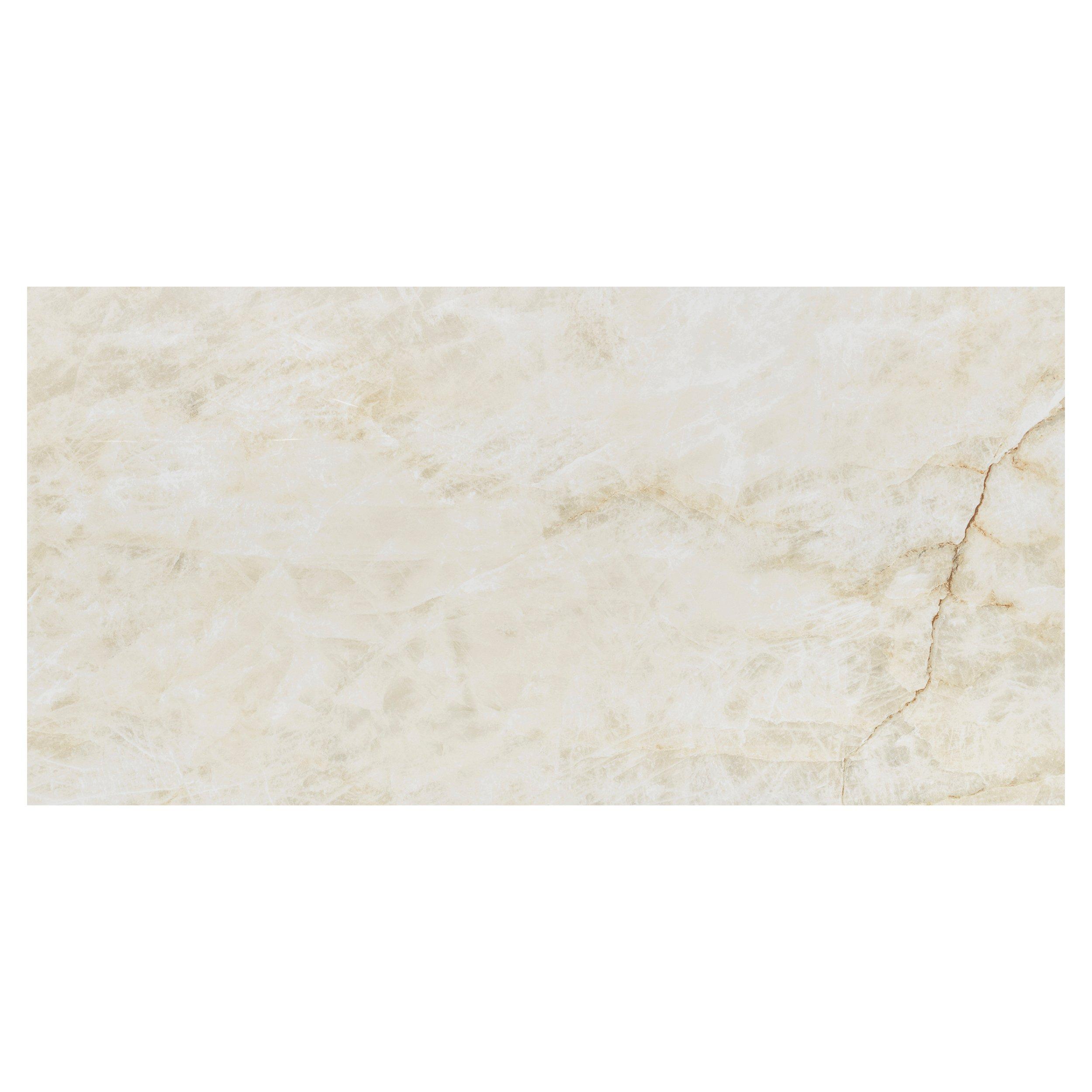 Perla Venata Polished Porcelain Tile | Floor and Decor