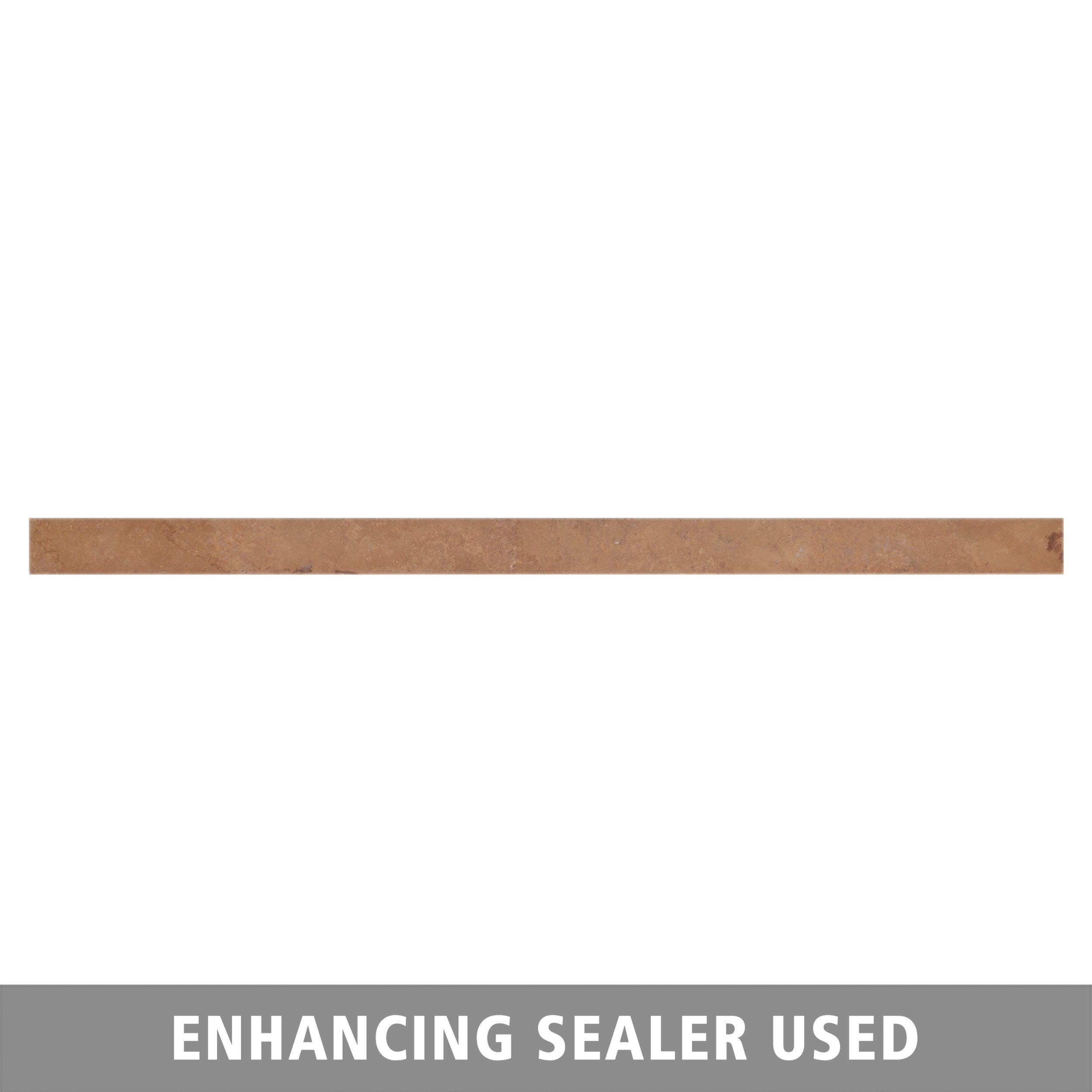 Walnut Travertine Threshold | Stone | Decoratives | Floor & Decor