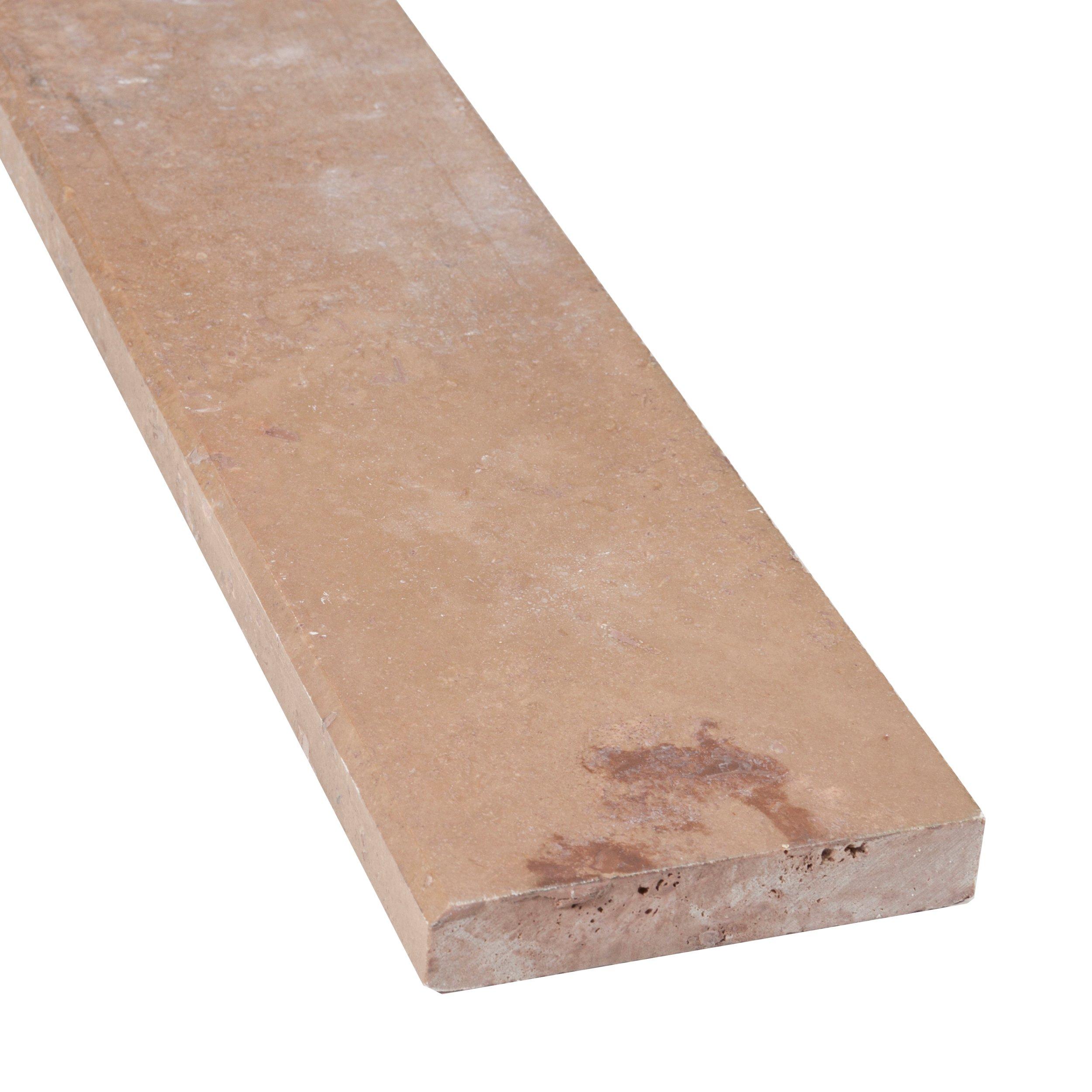 Walnut Travertine Threshold | Stone | Decoratives | Floor & Decor