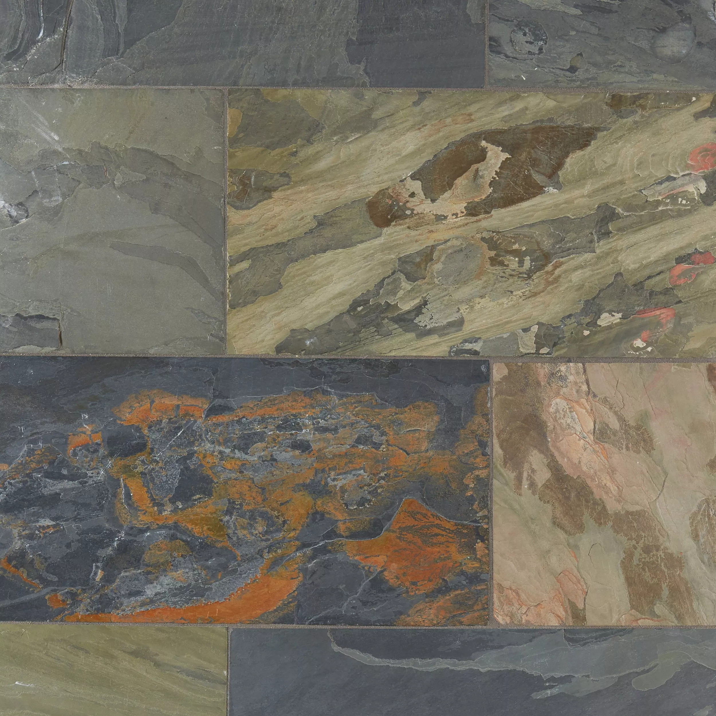 Multicolor Slate Tile | Floor and Decor