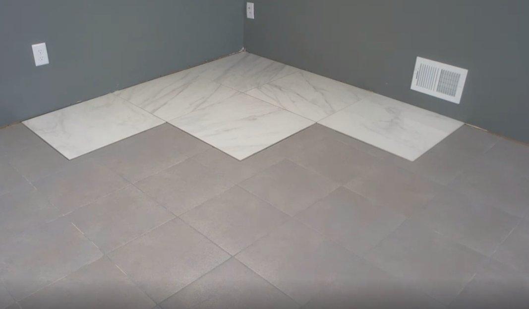 Vita Bella Polished Porcelain Tile - 24 x 48 - 100903715 | Floor and Decor