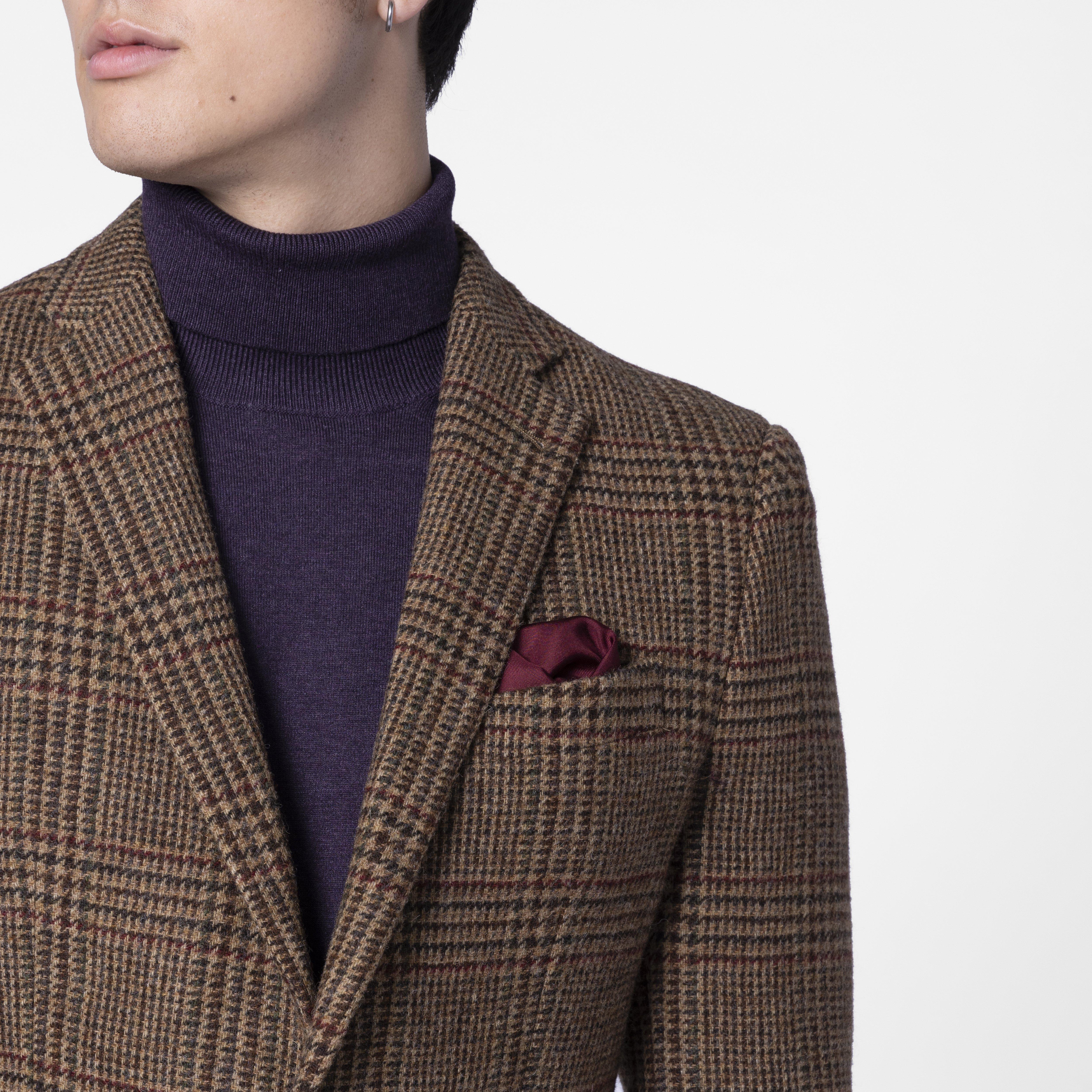 Belford Plaid with Burgundy Blazer