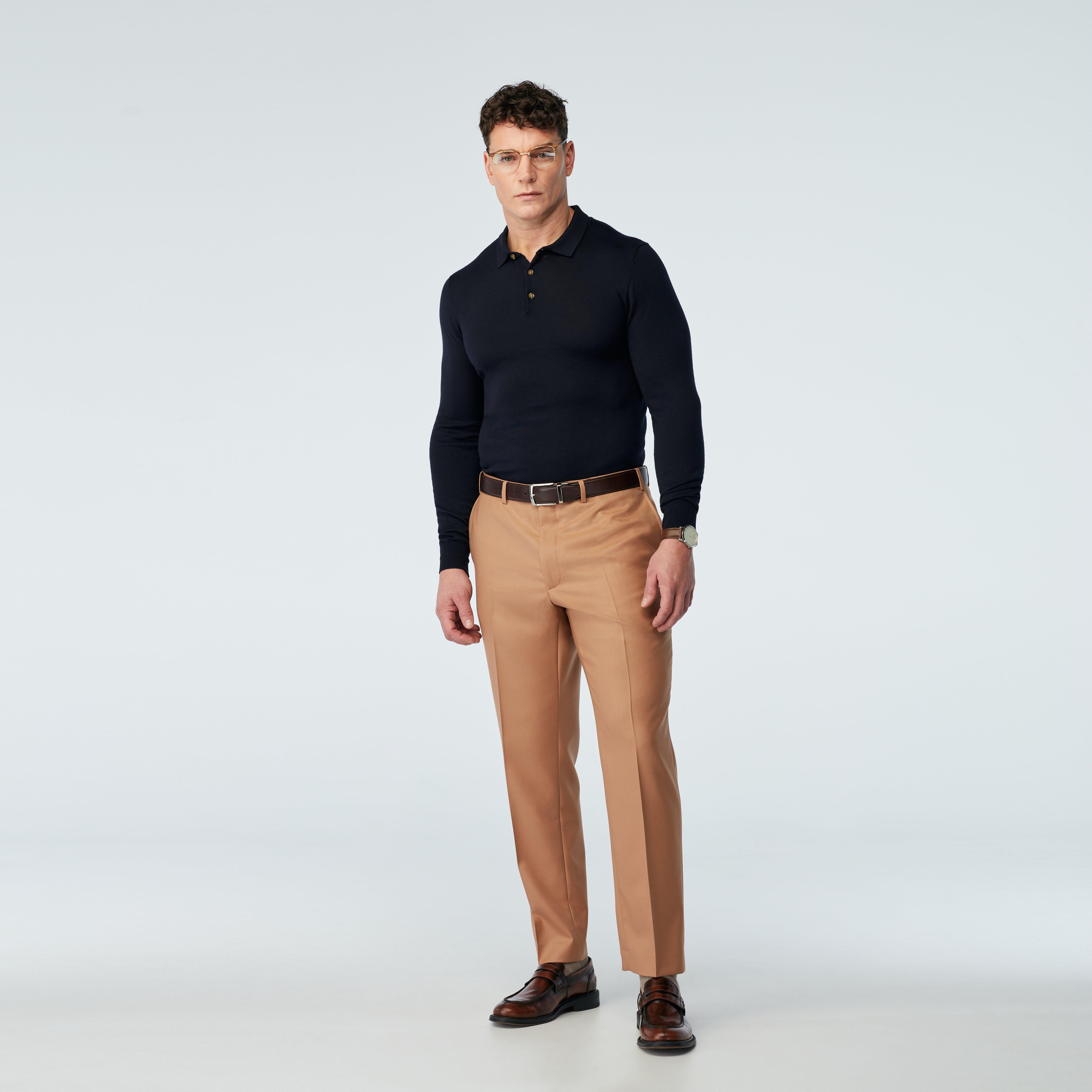 Custom Suits Made For You - Johnby Twill Tobacco Suit | INDOCHINO