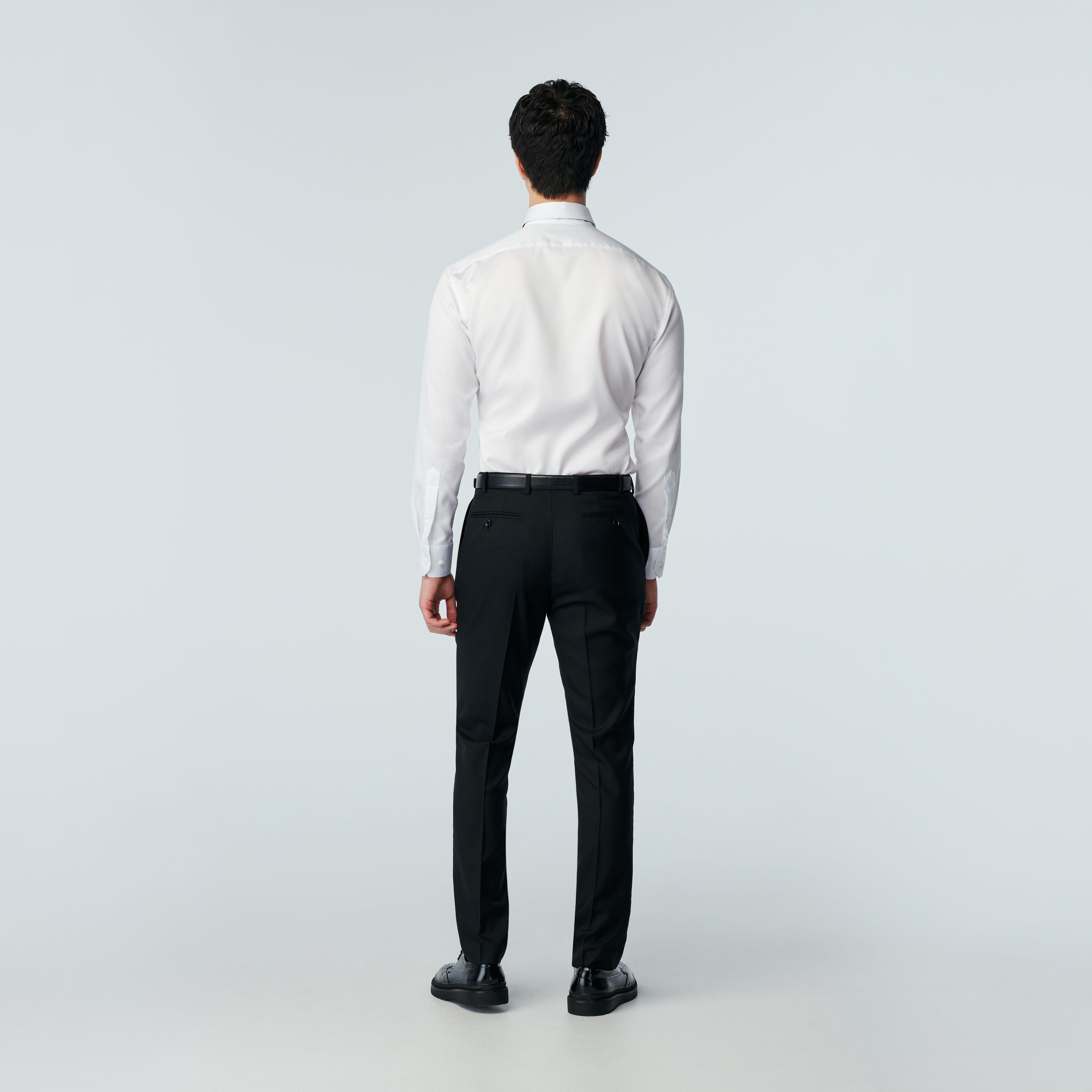 Custom Suits Made For You - Harrogate Coal Black Suit | INDOCHINO