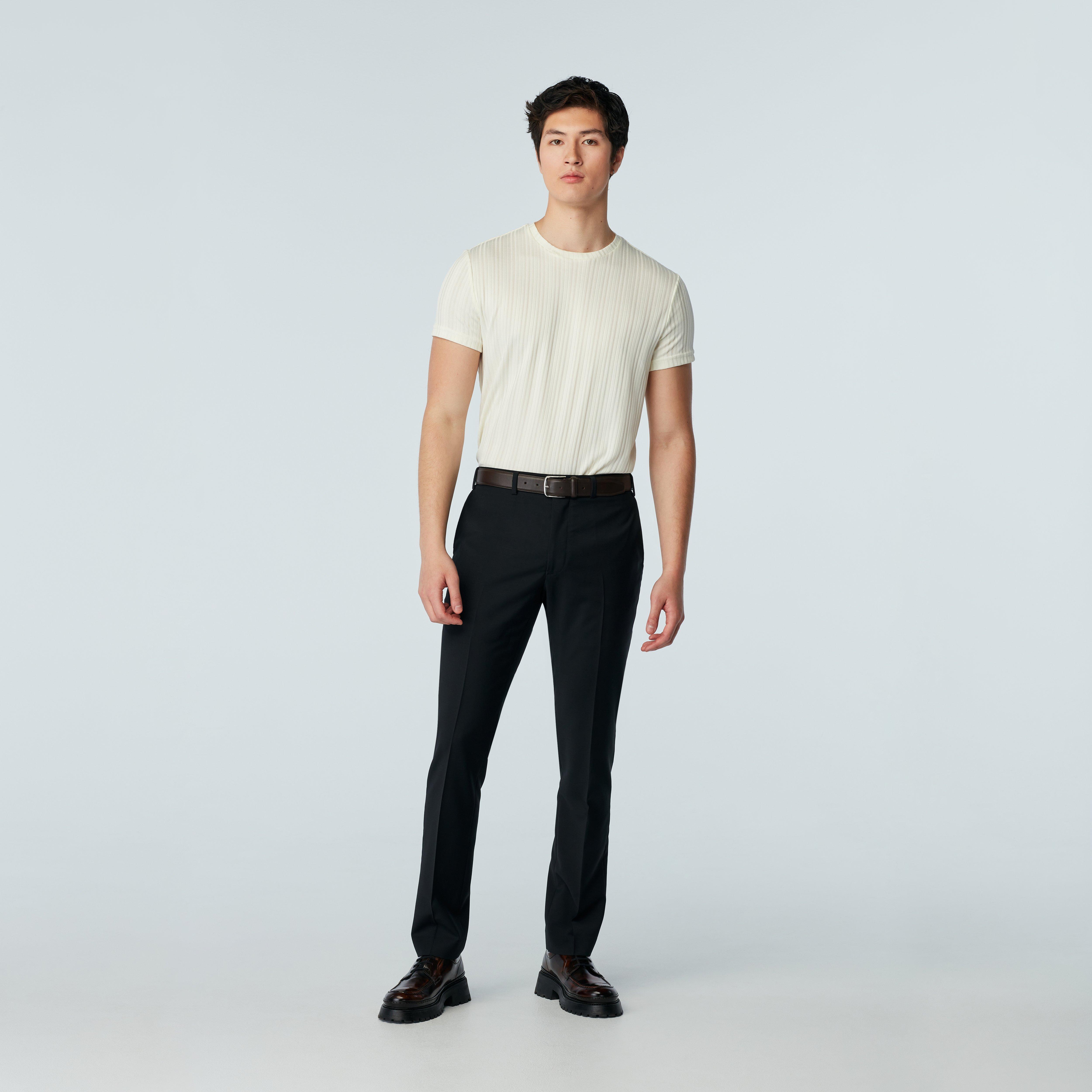Custom Pants Made For You - Helsby Black Pants | INDOCHINO