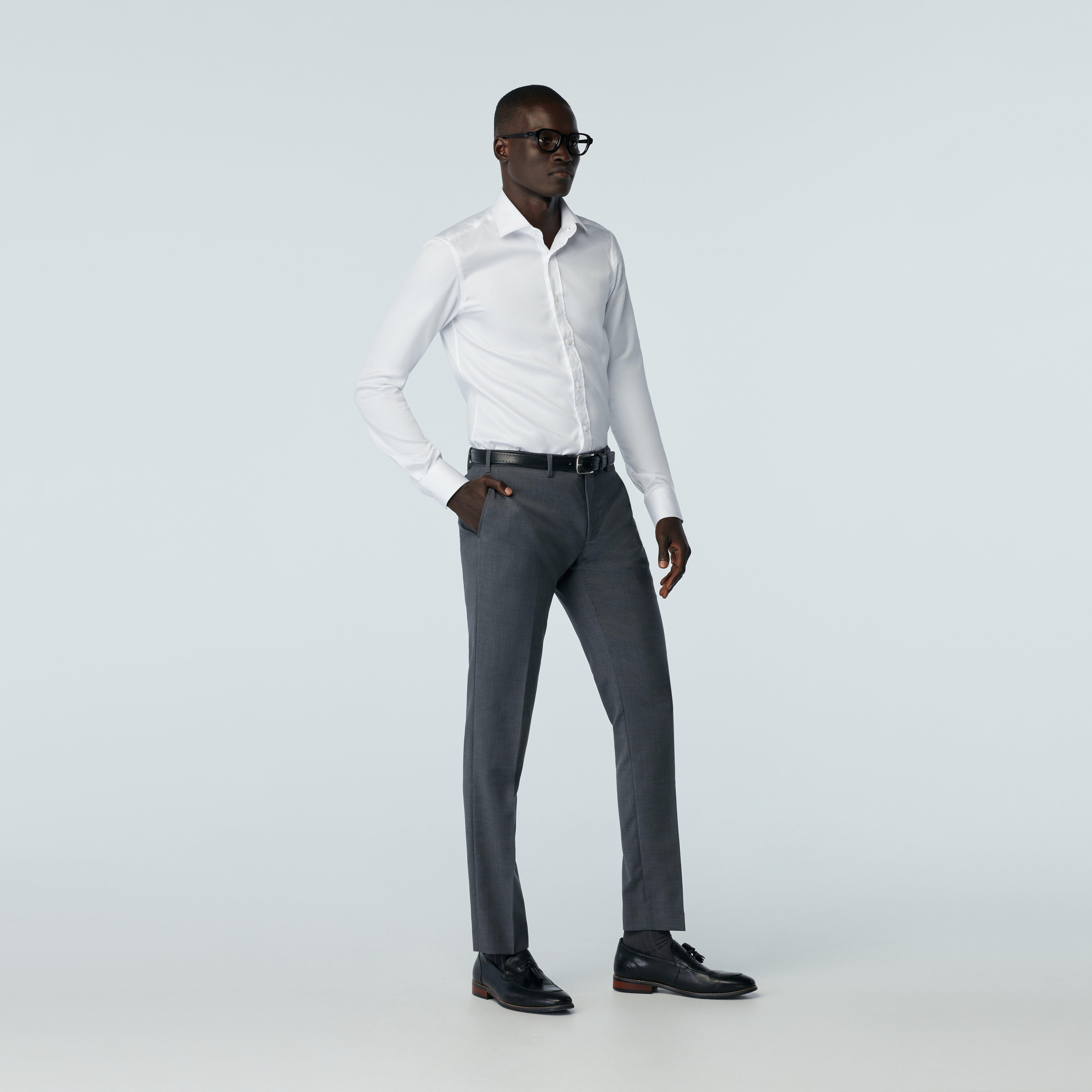 Custom Pants Made For You - Helsby Gray Pants | INDOCHINO