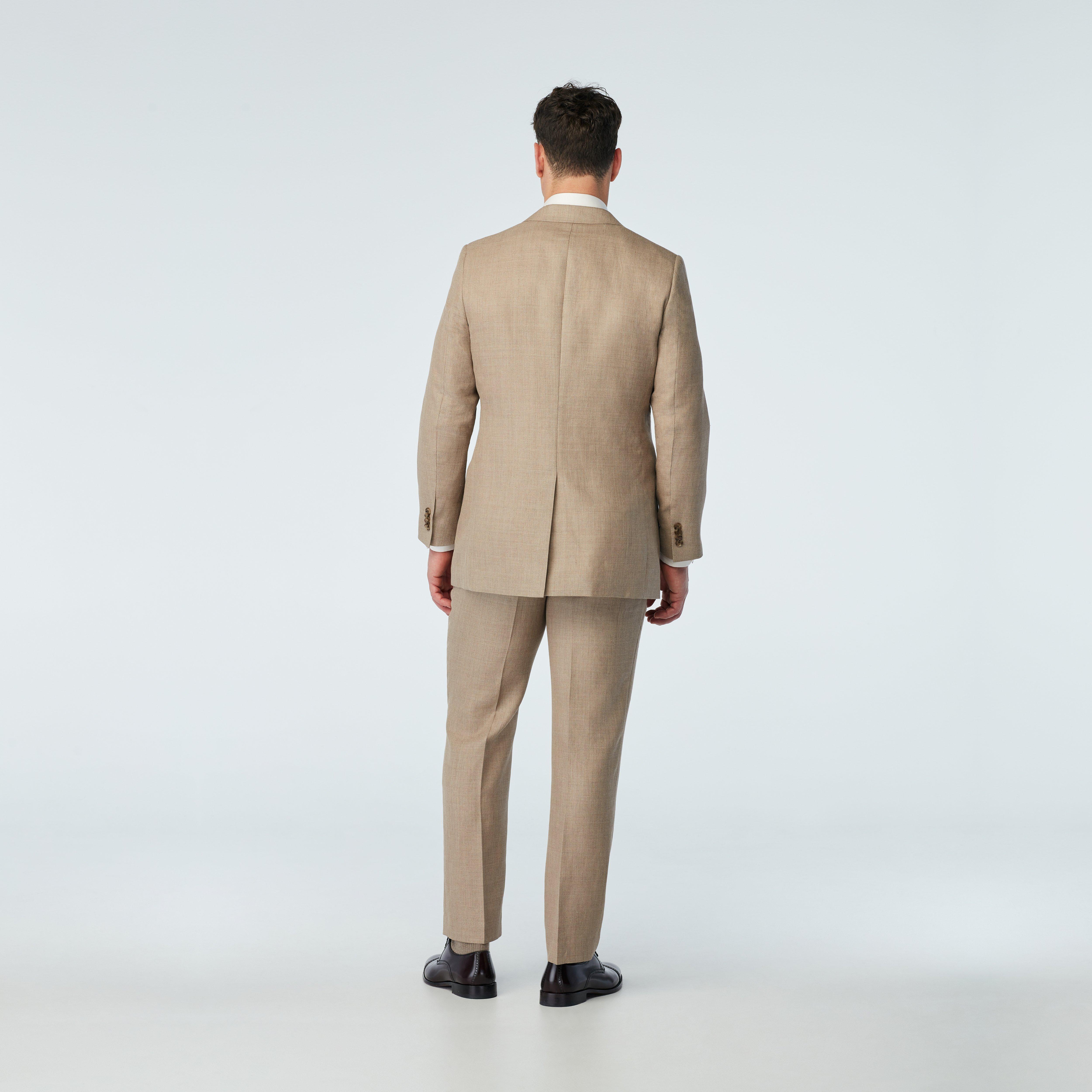 Men's Custom Blazers - Outwell Dobby Sand Blazer | INDOCHINO