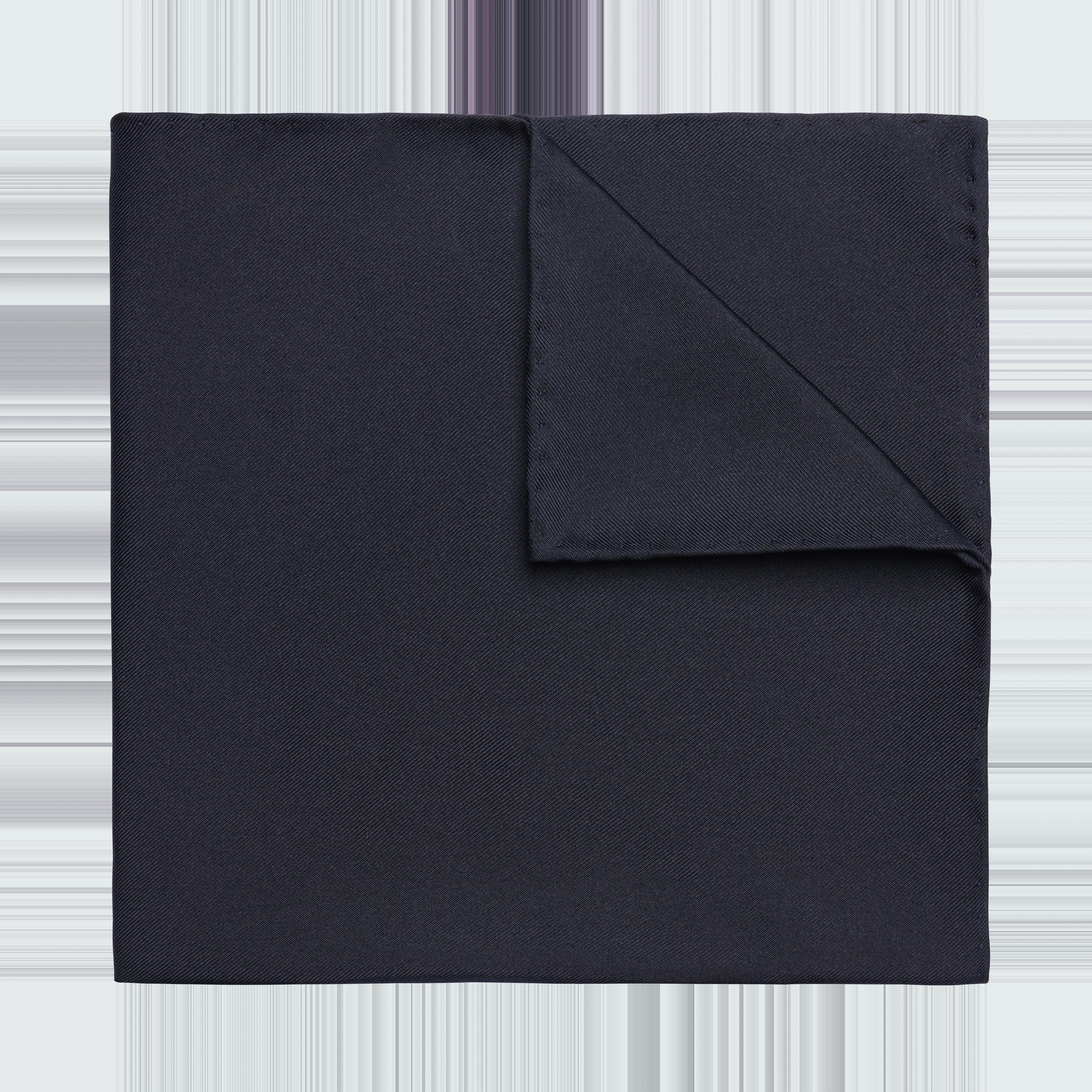 Pocket Squares - Black Pocket Square | INDOCHINO