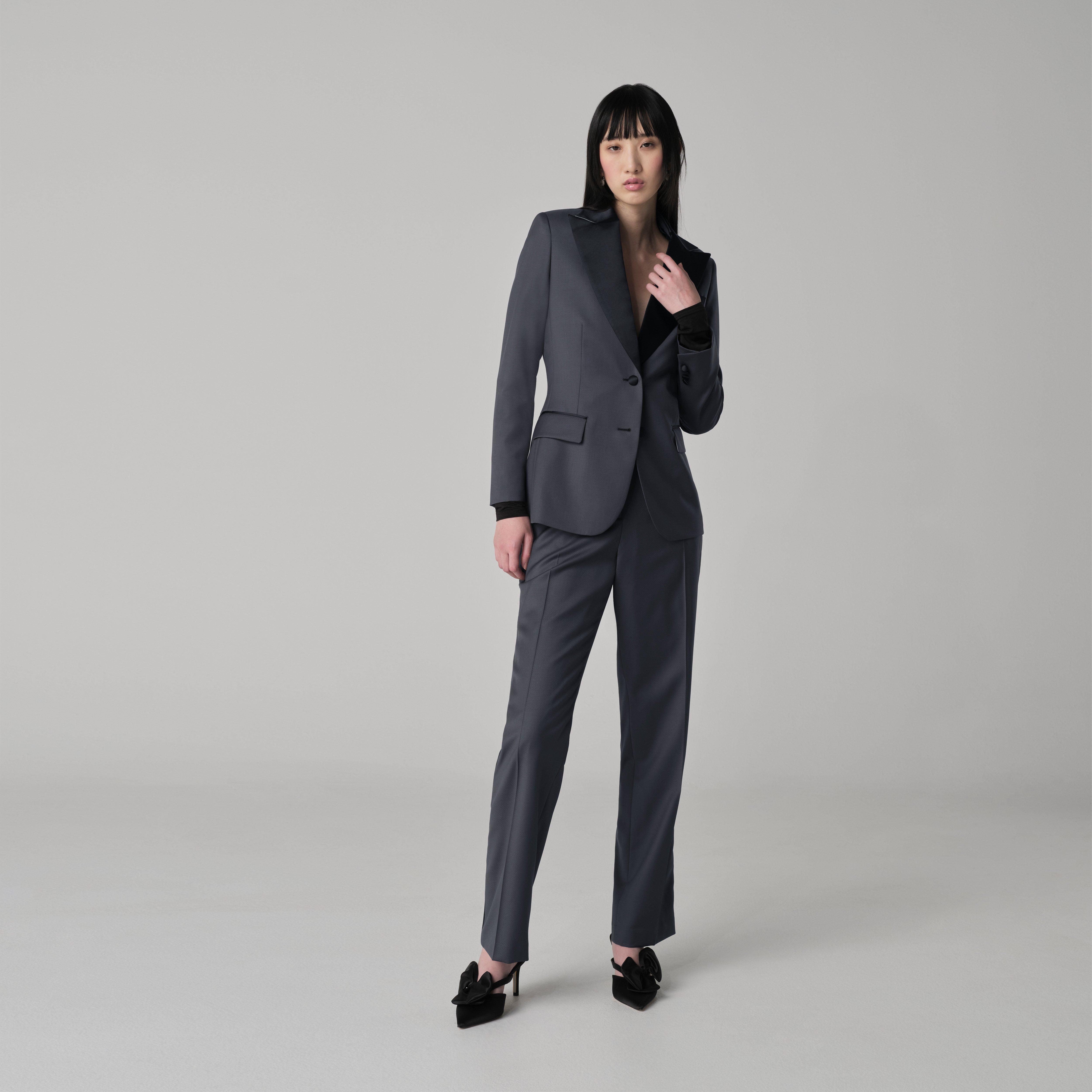Women's Custom Dinner Jackets - Highworth Gray Dinner Jacket Women ...