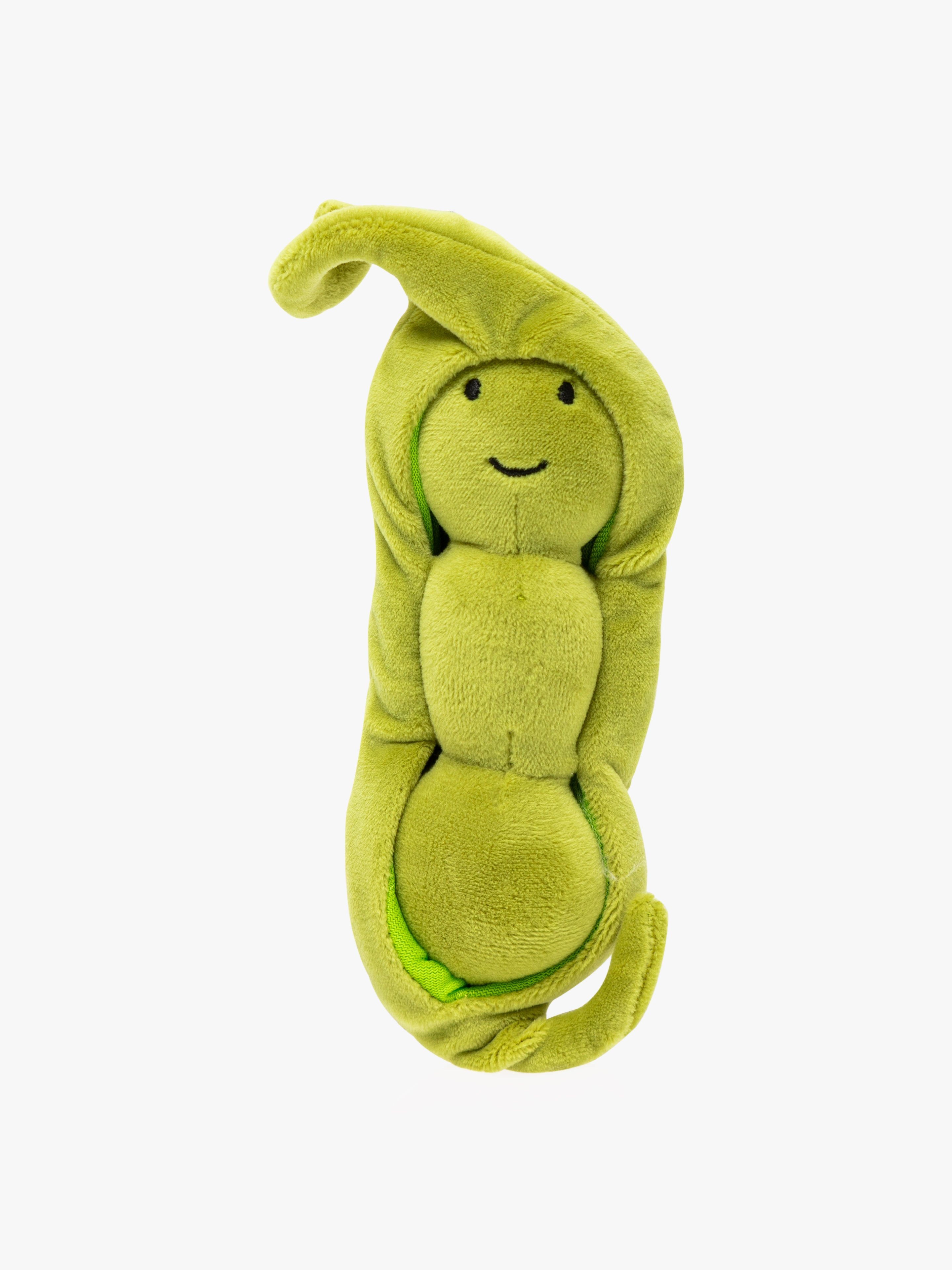 Green Jellycat Vivacious Vegetable Pea Soft Toy Base
