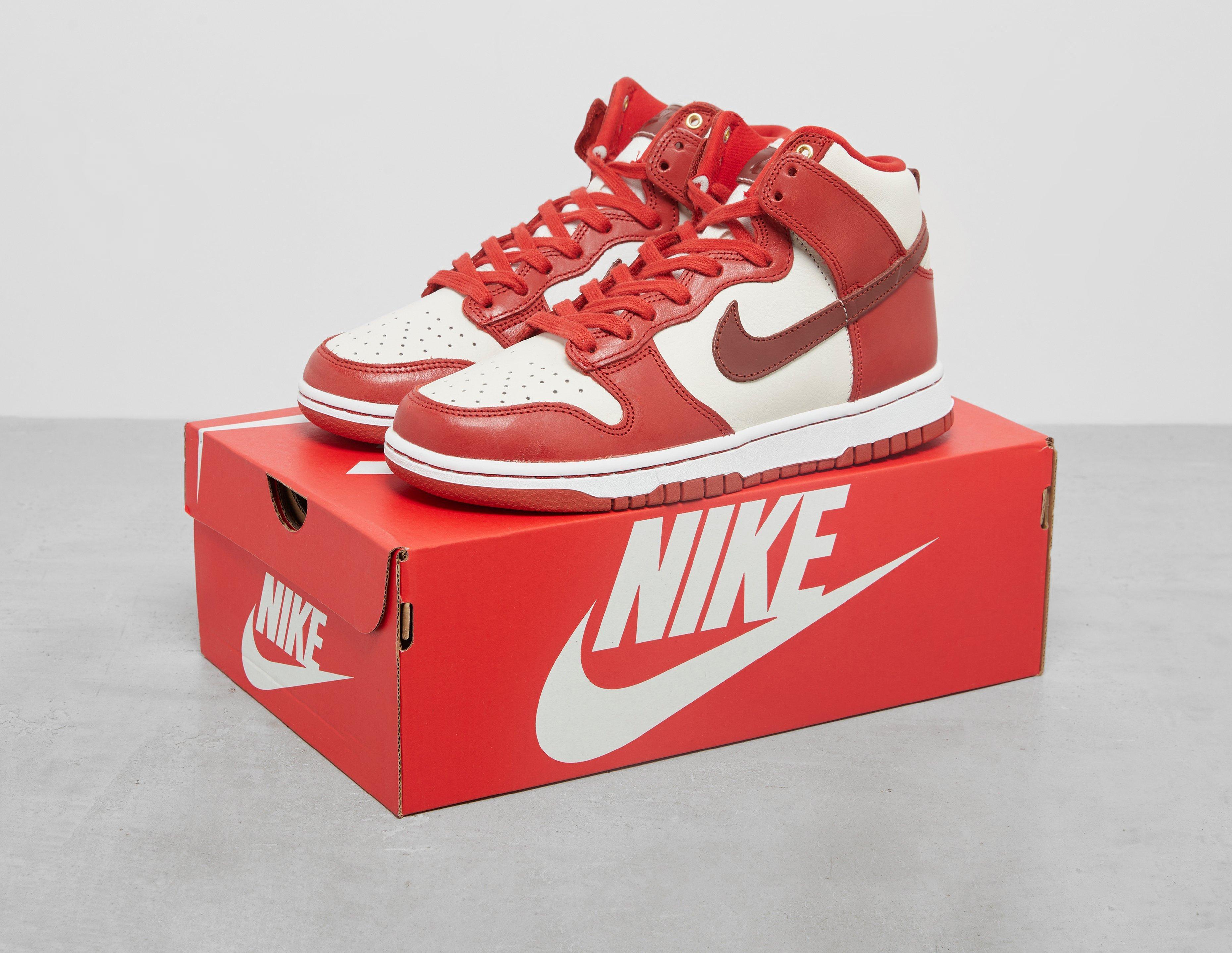 BellsShops Red Nike Dunk High LXX Women's Nike Air Max 90