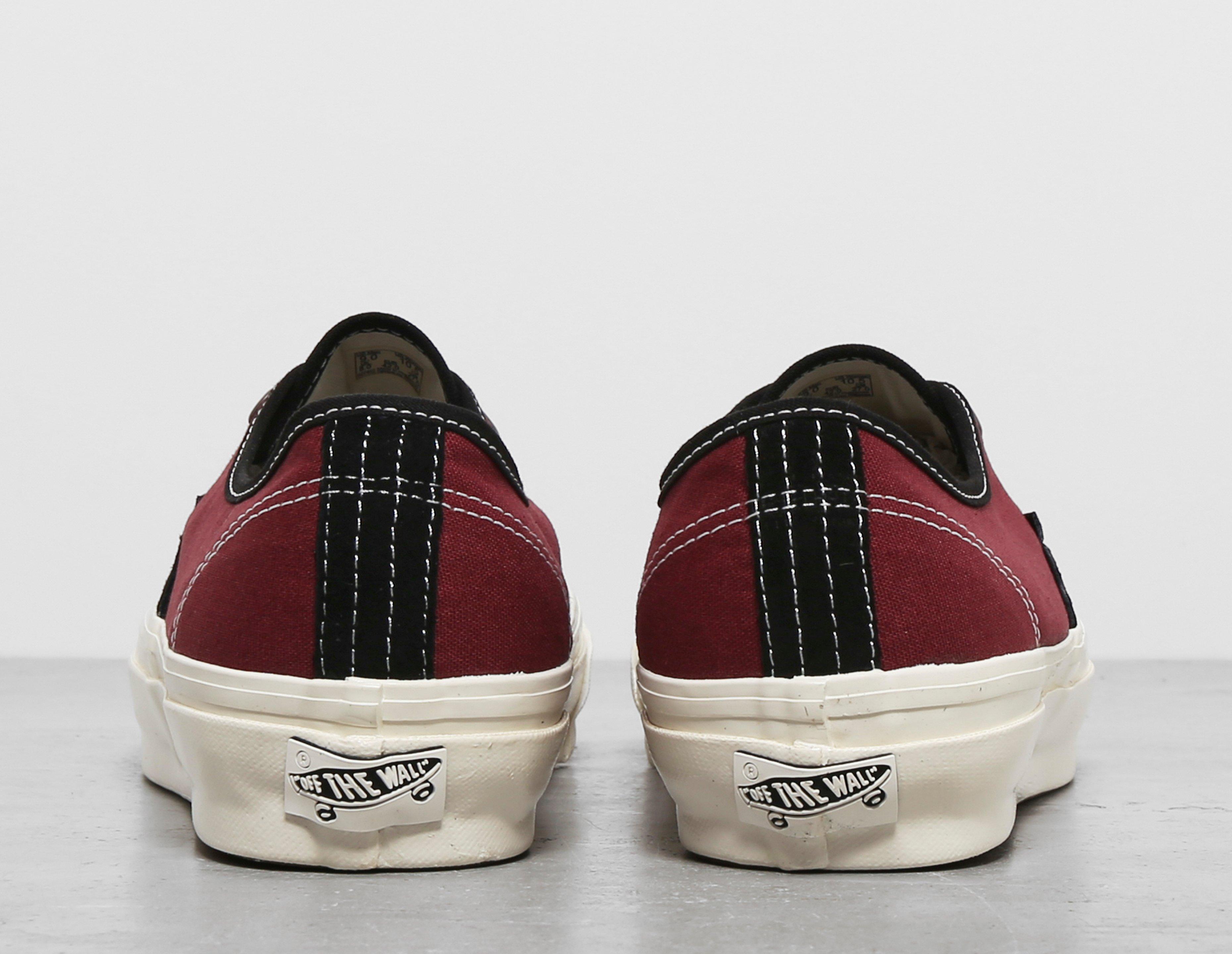 Vans authentic maroon store