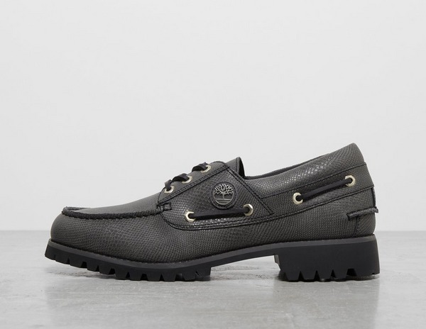 Black Timberland 3 Eye Authentic Boat Shoe | Footpatrol Black Timberland 3 Eye Authentic Boat Shoe | Footpatrol