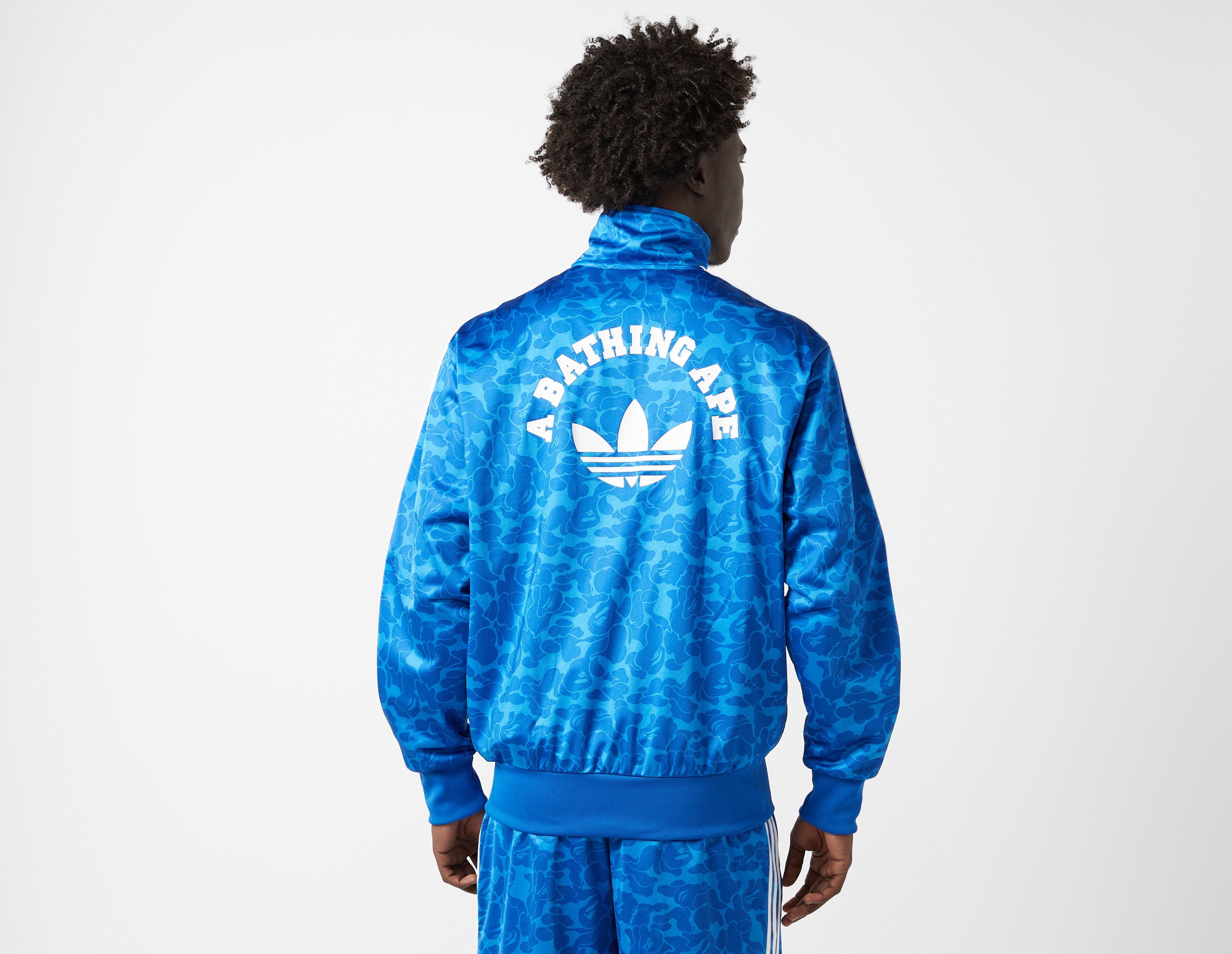 Blue adidas x BAPE Firebird Track Top | Footpatrol Blue adidas x BAPE Firebird Track Top | Footpatrol