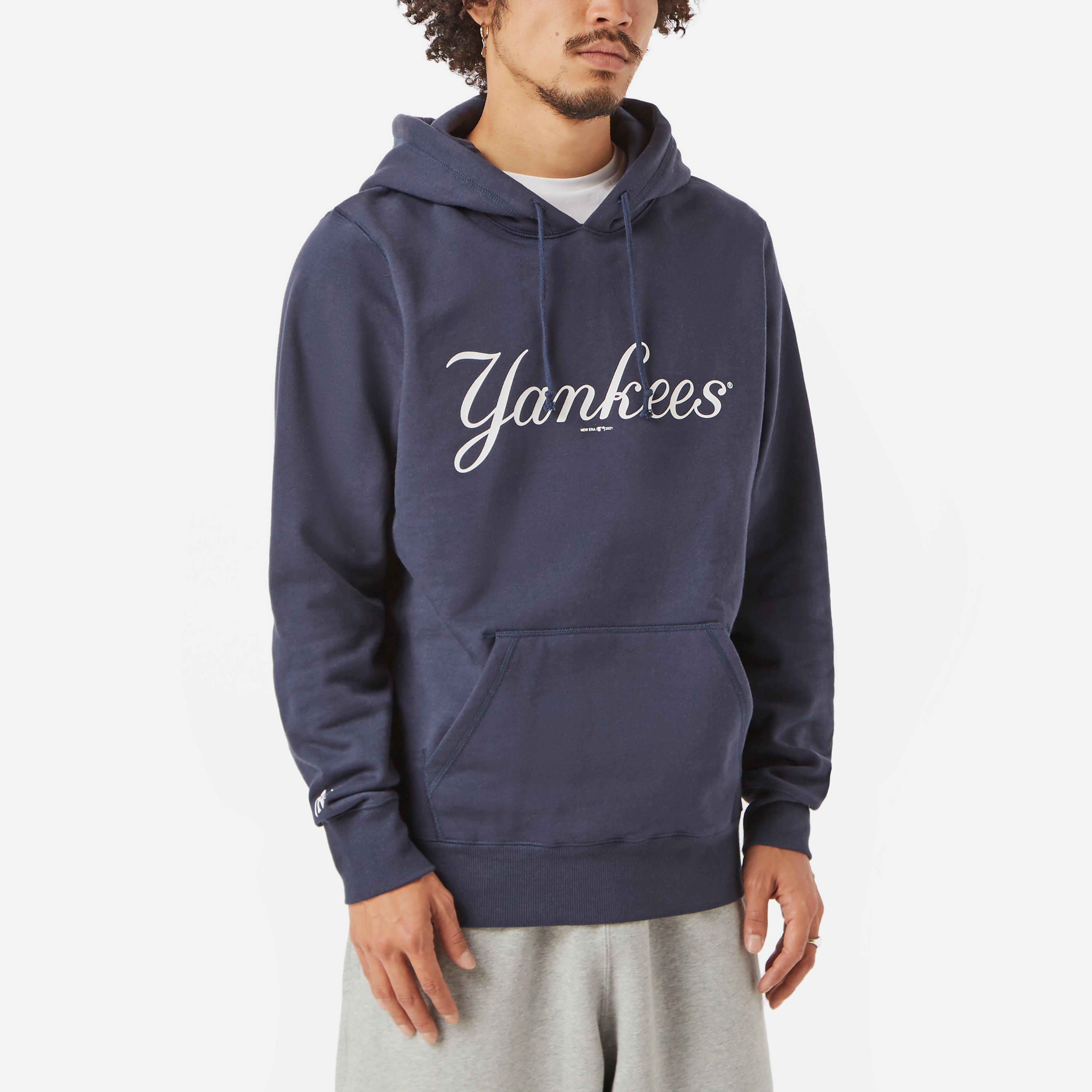 Navy Awake NY x New Era MLB NY Yankees Hoodie | HIP