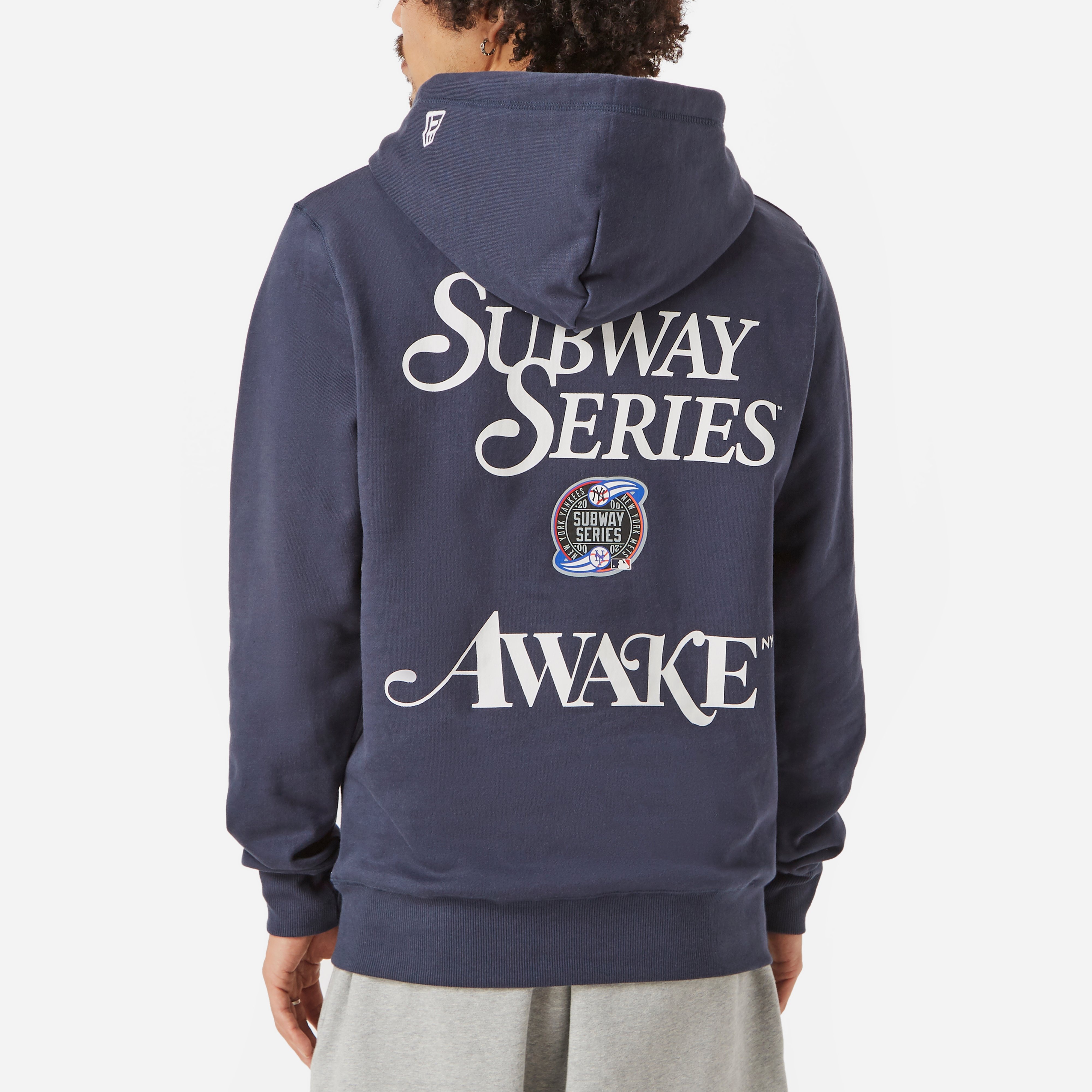 Navy Awake NY x New Era MLB NY Yankees Hoodie | HIP