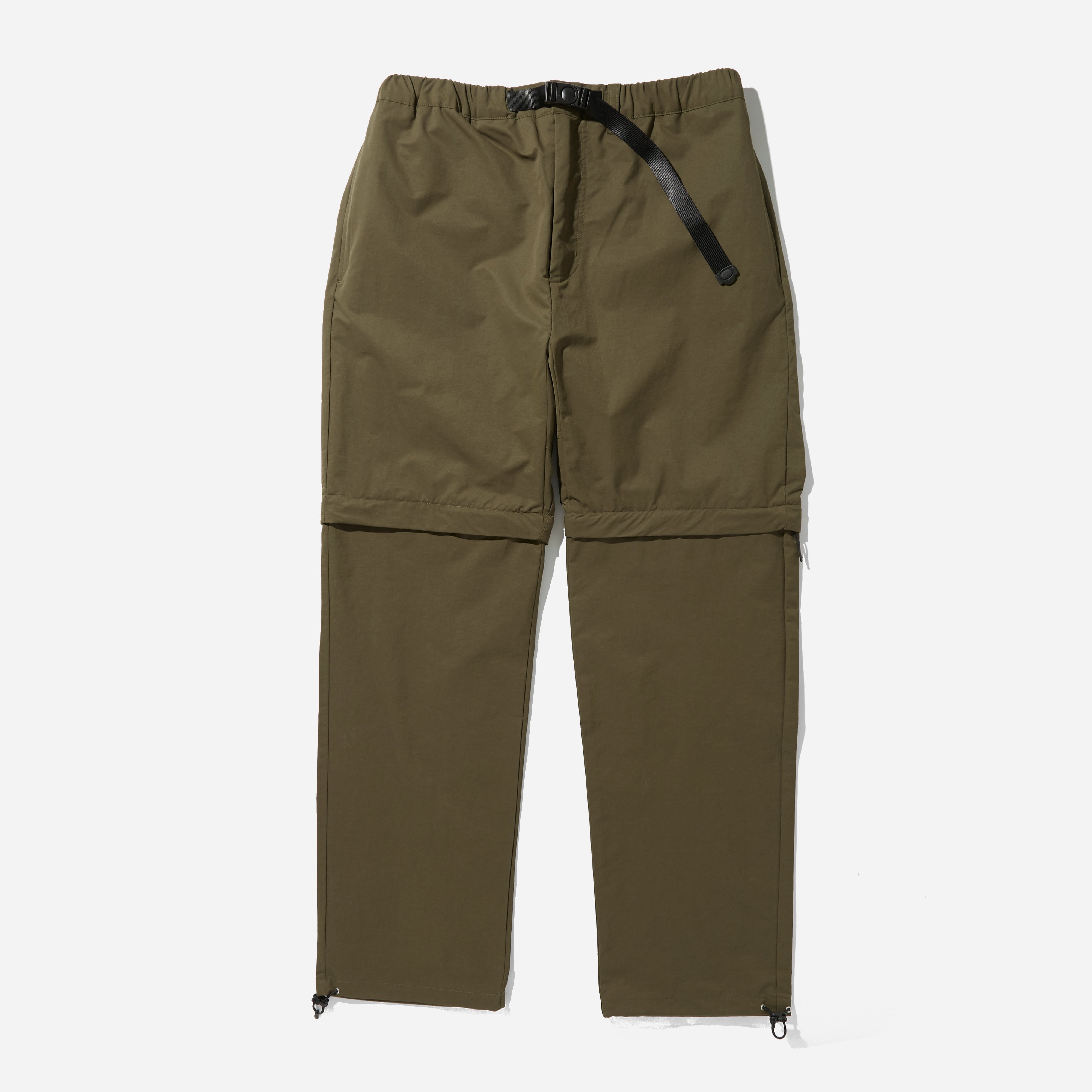 Green Uniform Bridge 2Way Easy Pants | HIP