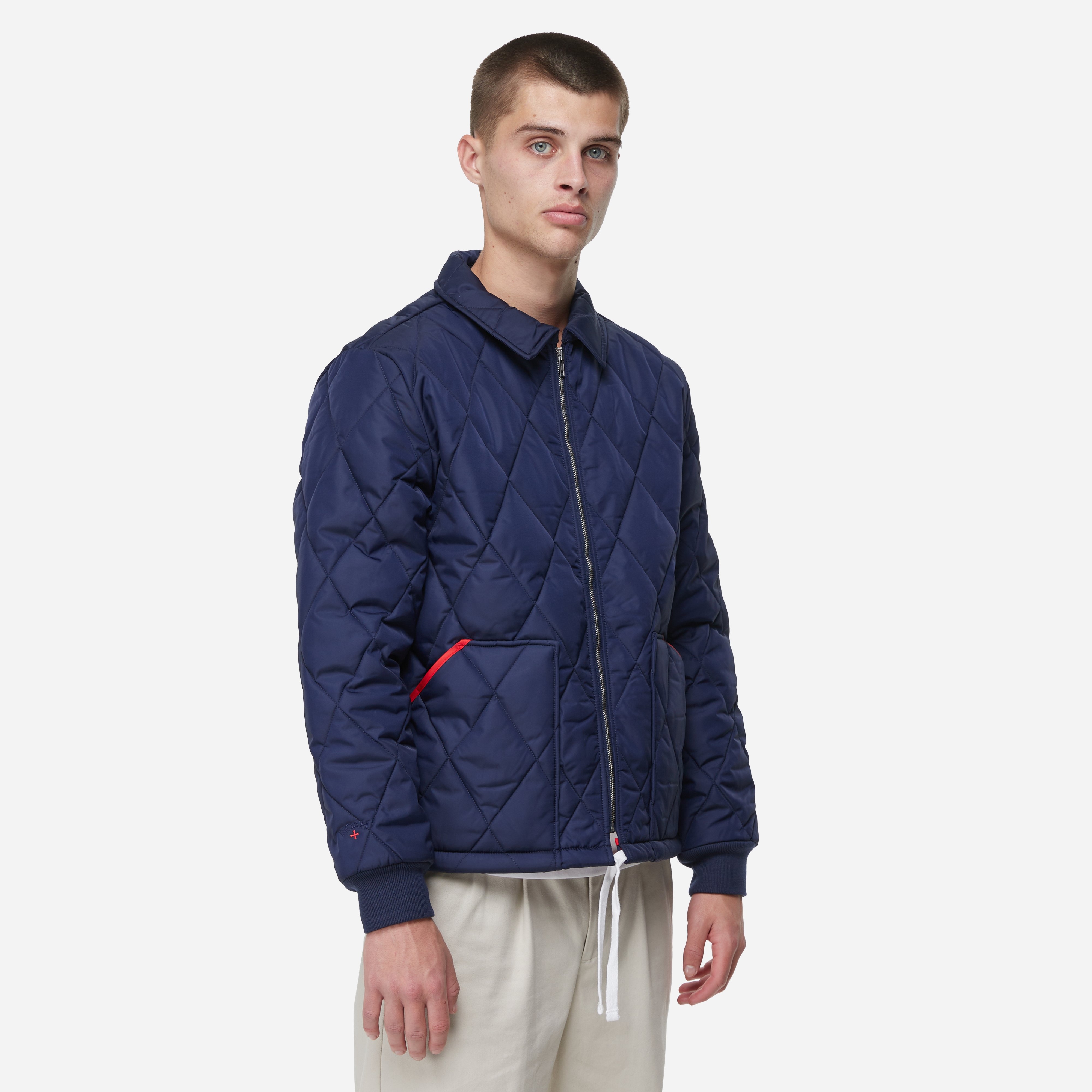 Navy PUMA x Noah Quilted Jacket | HIP