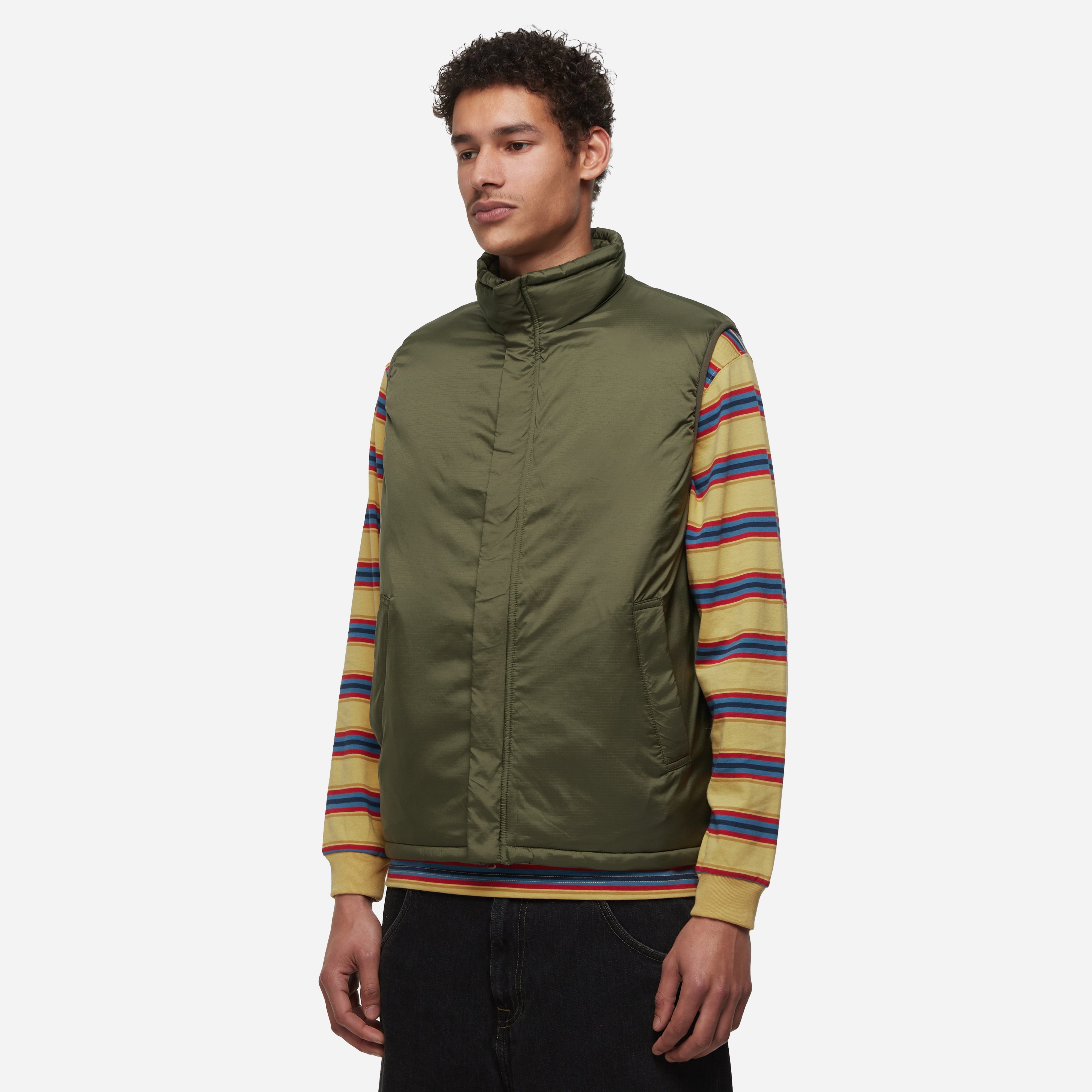 Green Beams Plus Mil Puffer Vest | HIP