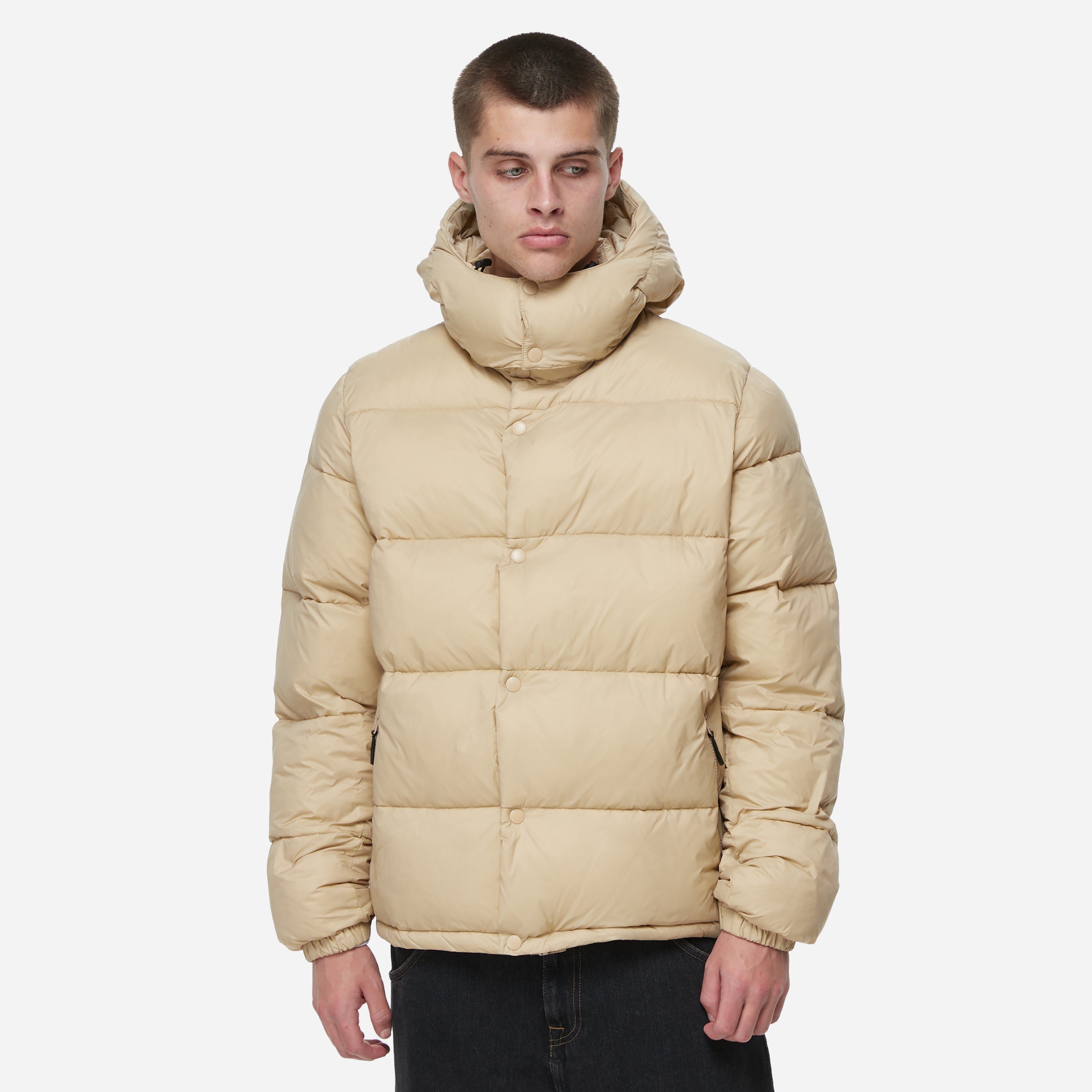 Beige Wood Wood Vitus Puffer Jacket | HIP