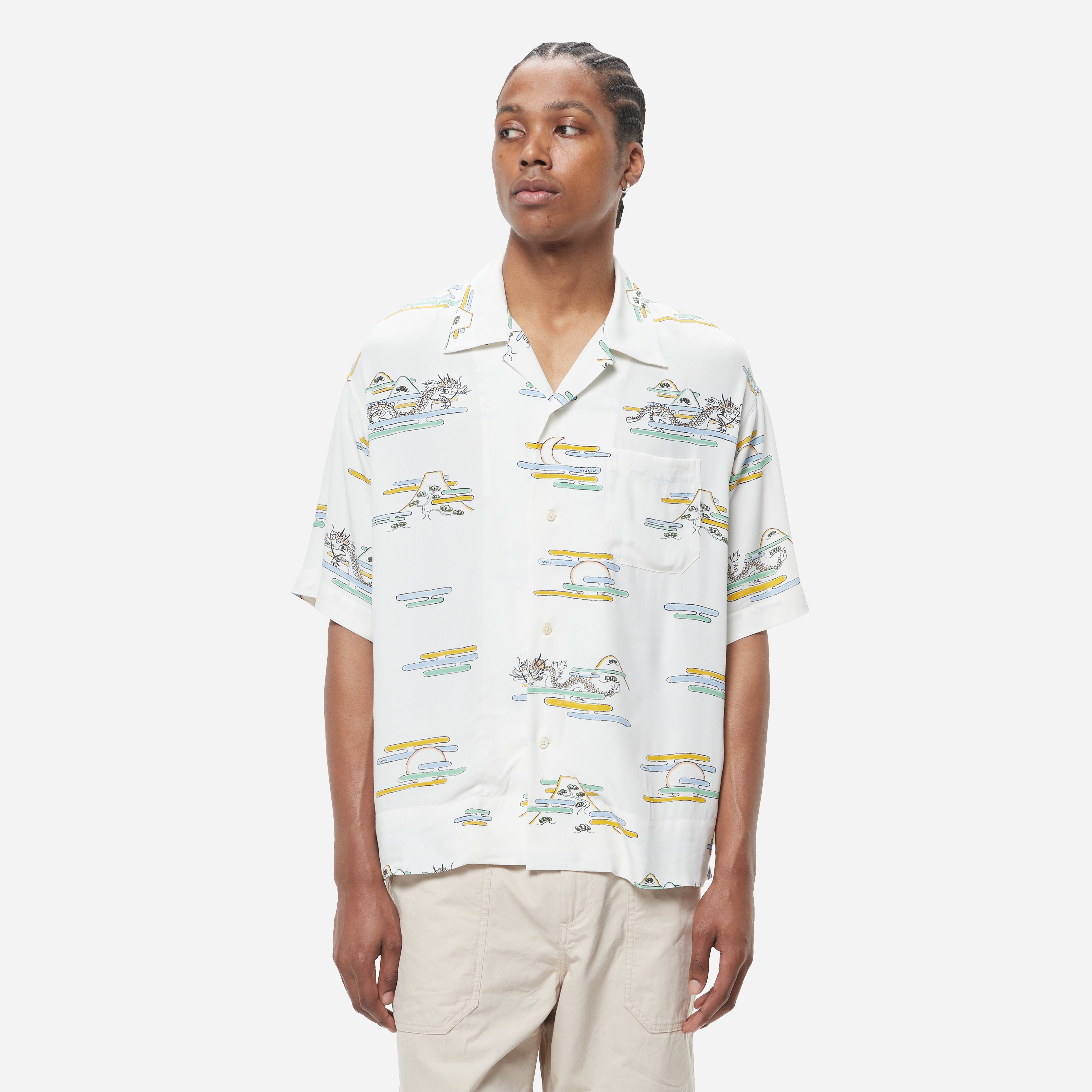 White Visvim Copa Shirt | HIP