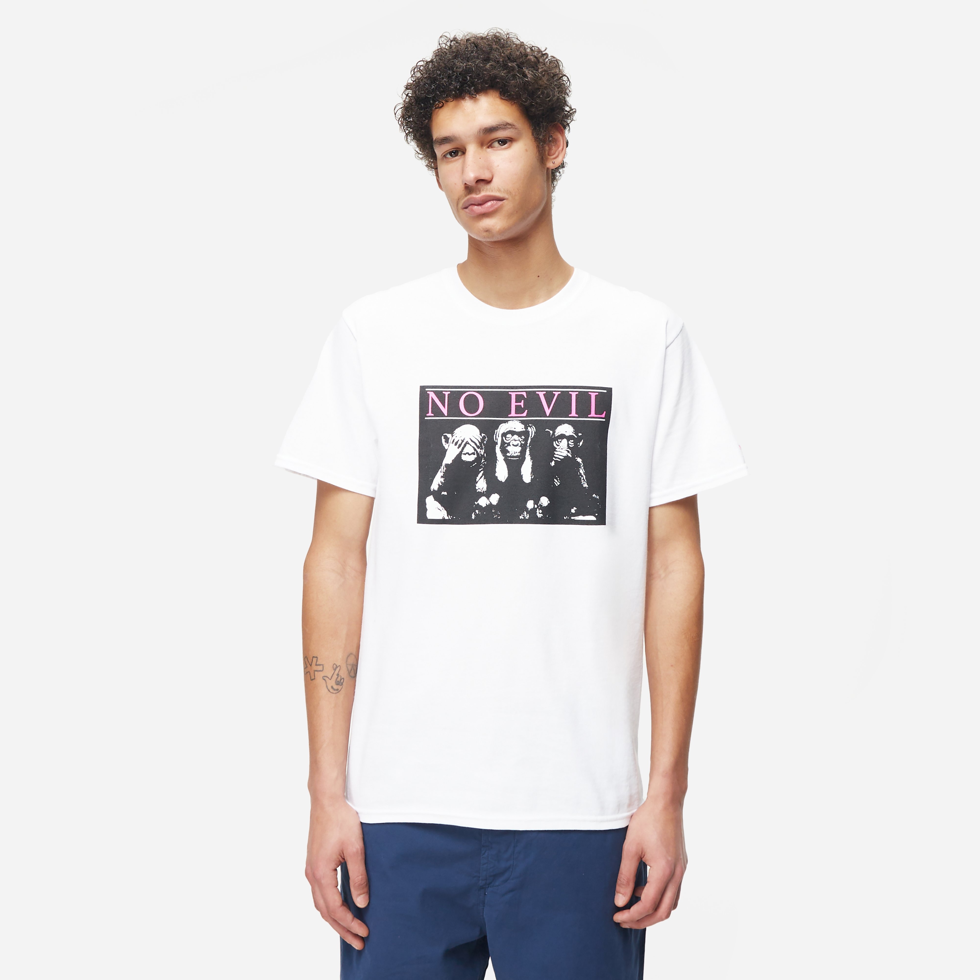 White Noah No Evil T-Shirt | HIP