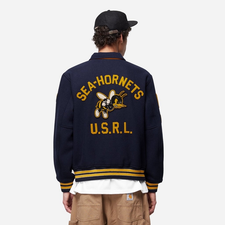 NULABEL Reversible Varsity 安っぽい Jacket リバーシブル NULABEL Reversible Varsity 安っぽい Jacket リバーシブル
