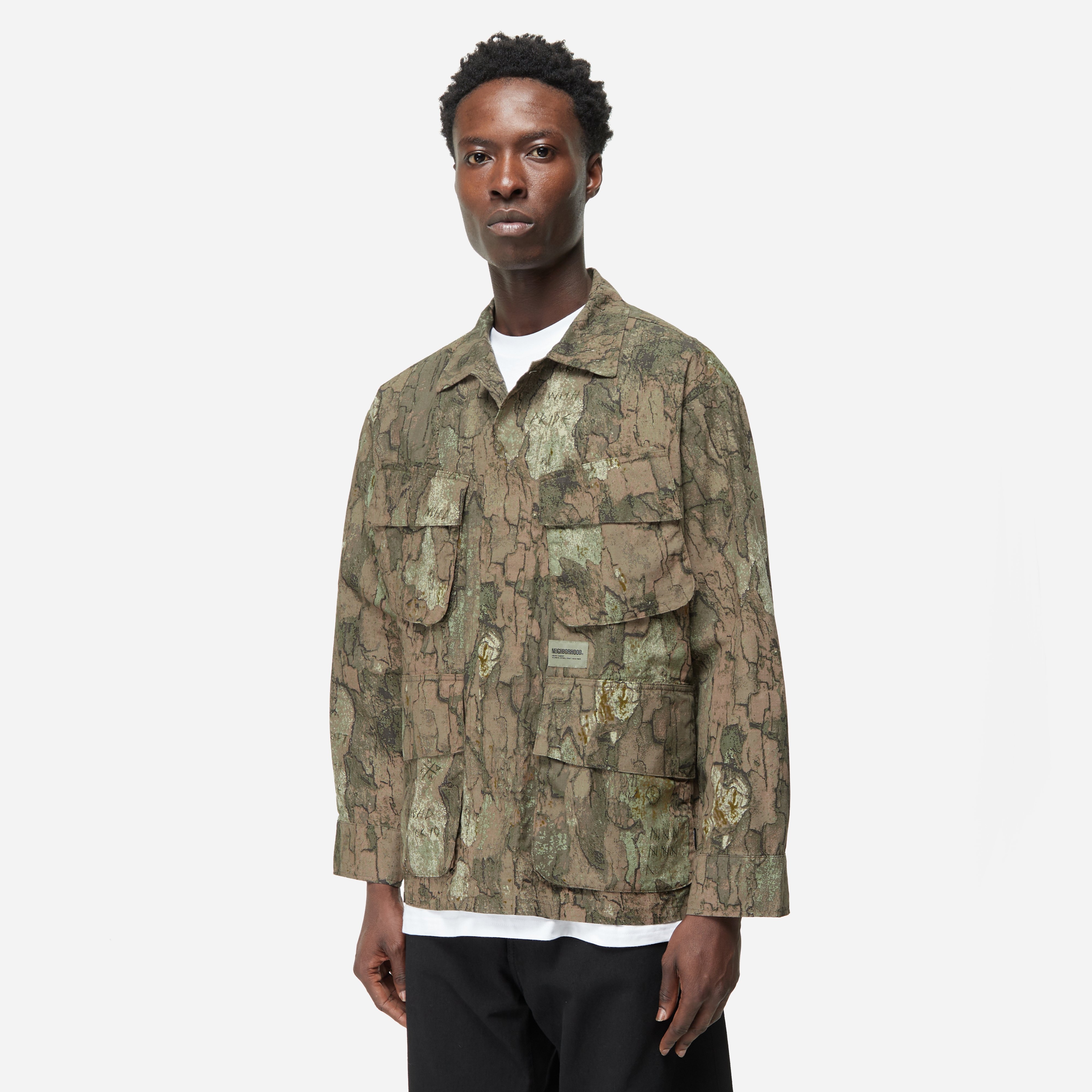 Green Neighborhood Camo FTG Jacket | HIP