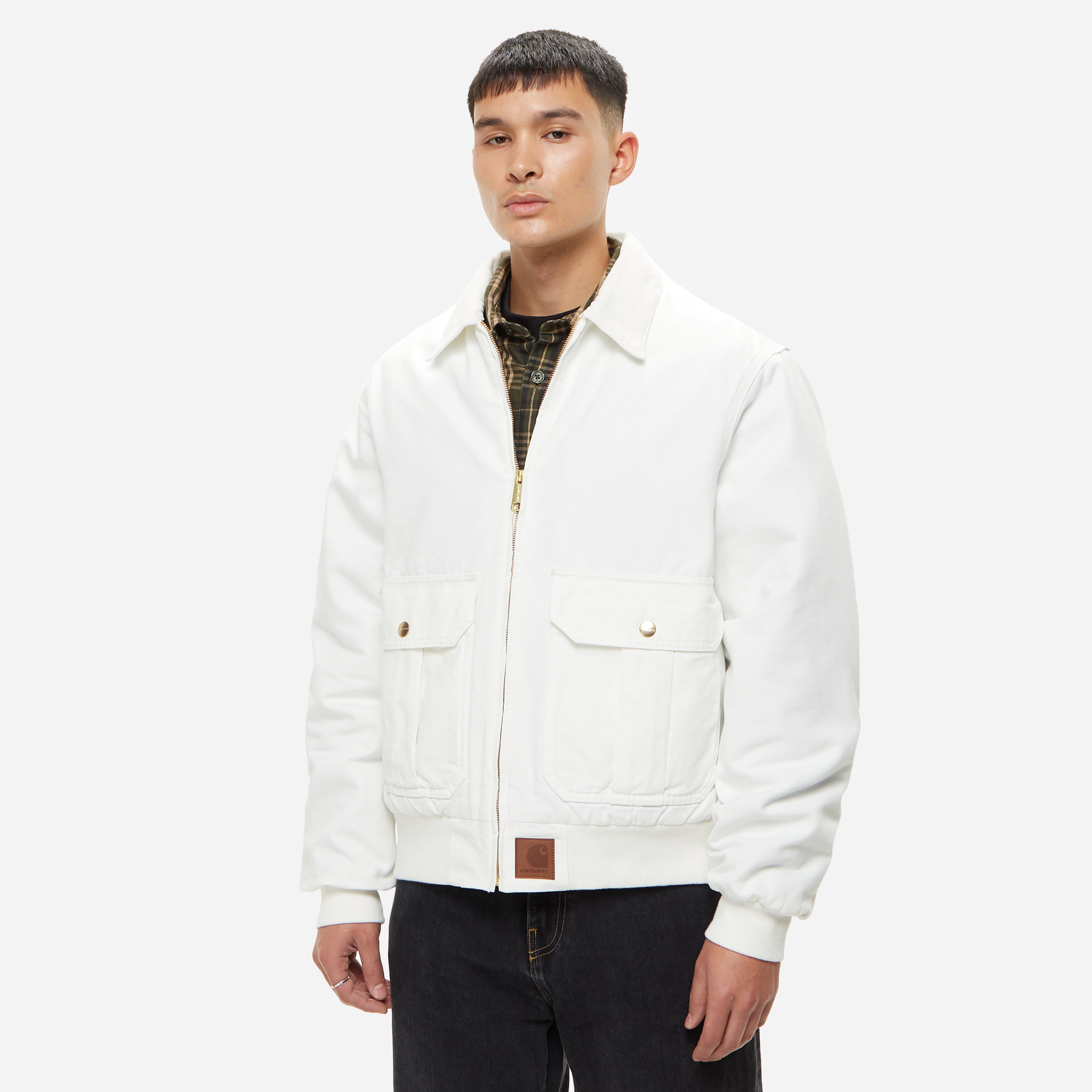 White Carhartt WIP Stanton Jacket | HIP
