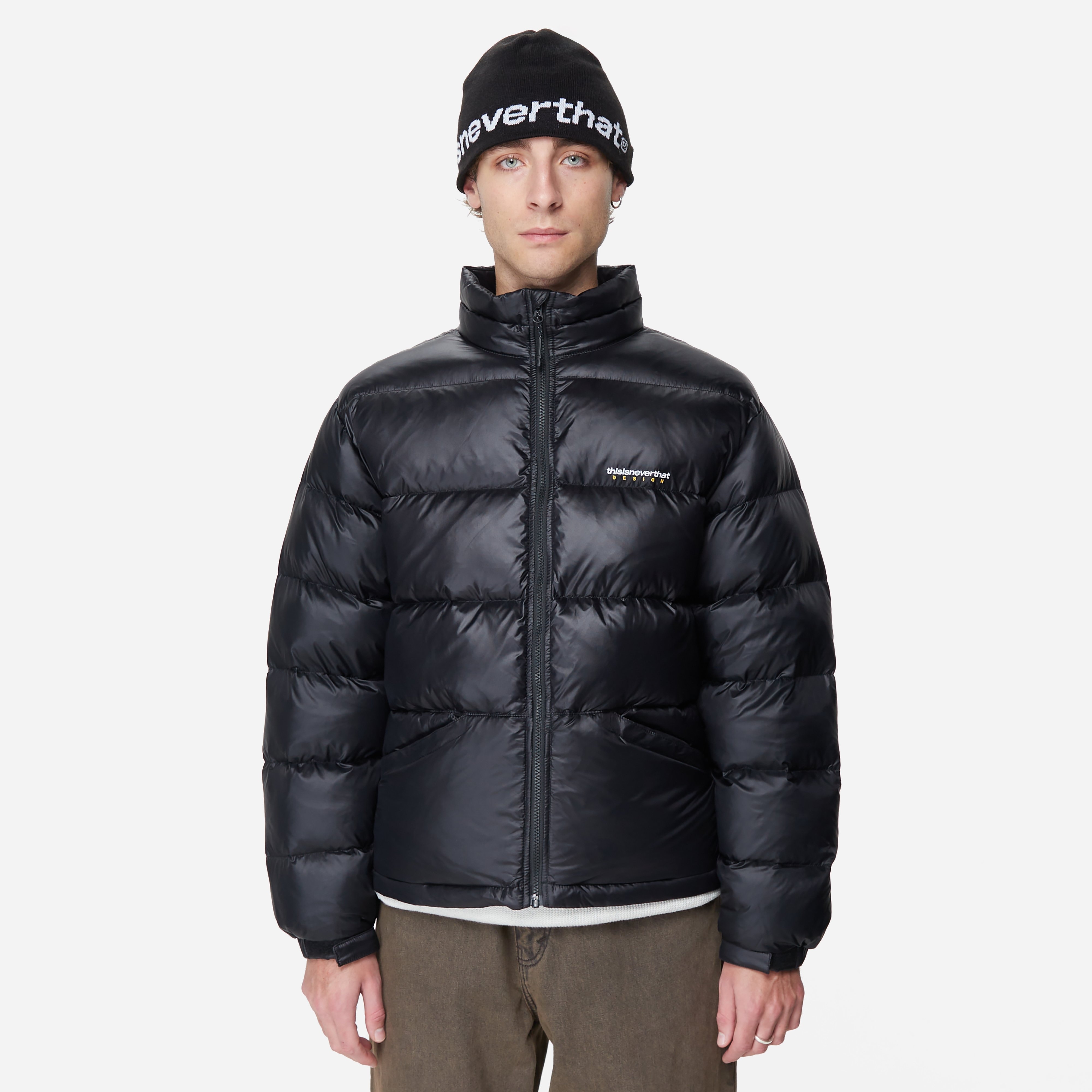 Black Thisisneverthat DSN Puffer Jacket | HIP