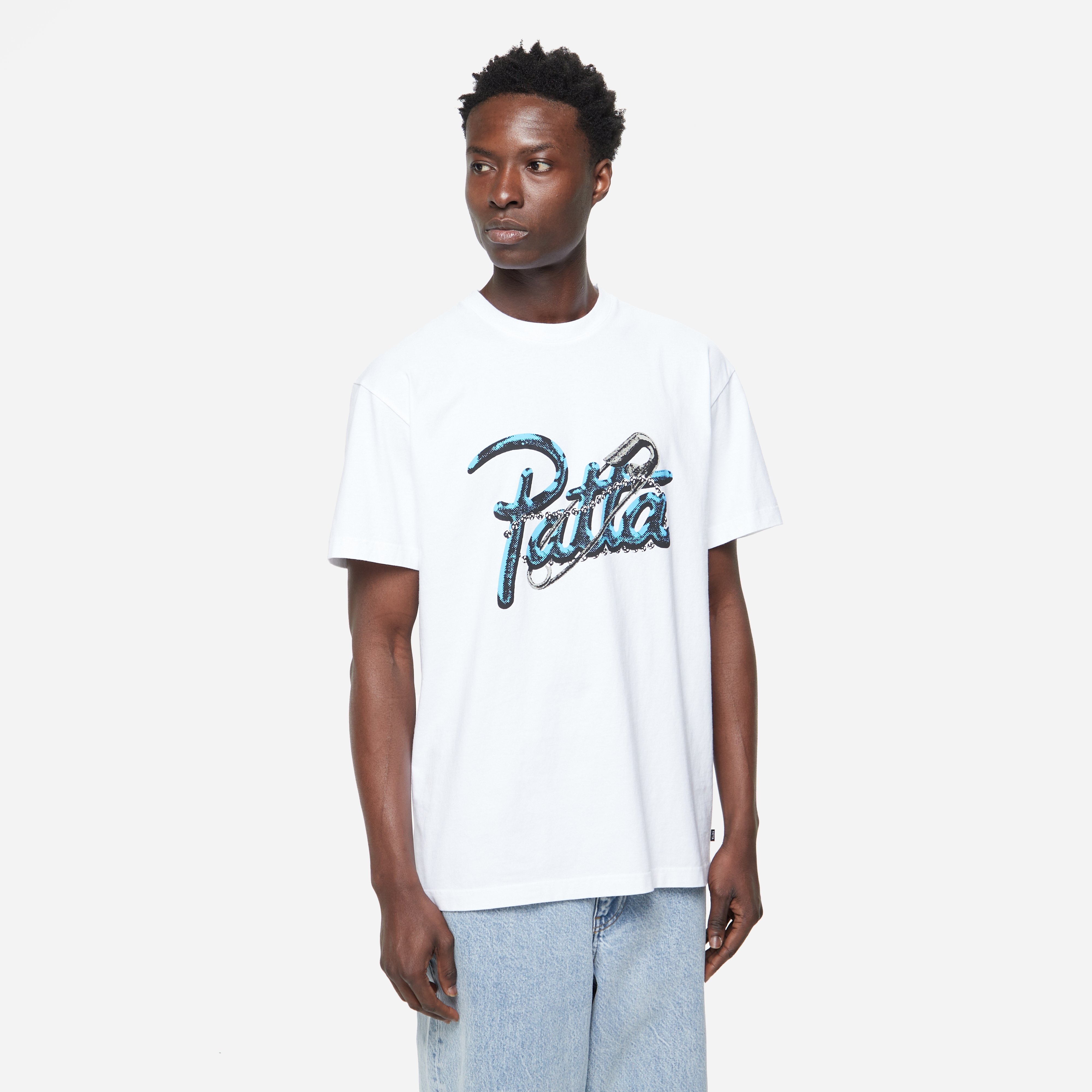 White Patta Pinned T-Shirt | HIP