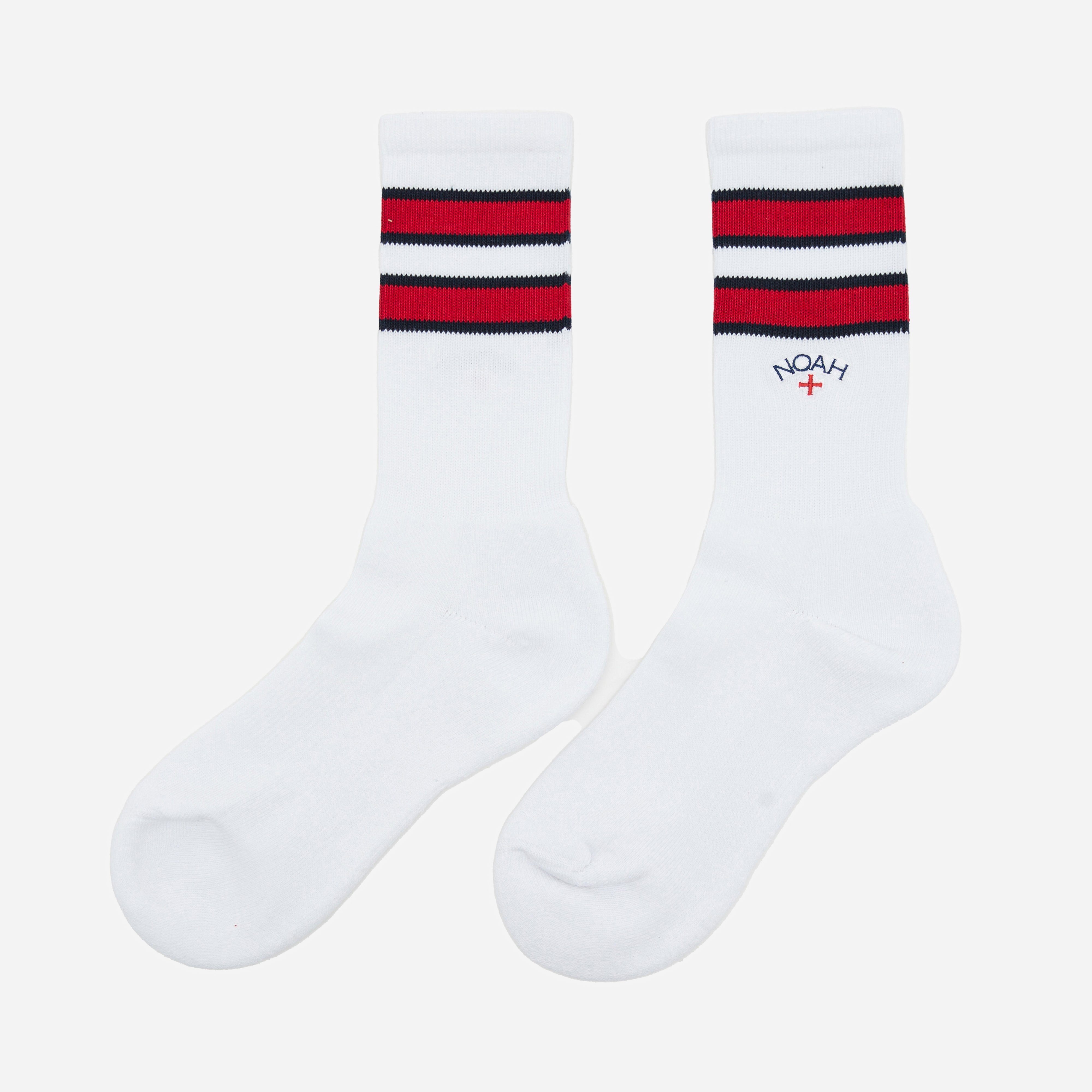 White Noah Stripe Sock | HIP