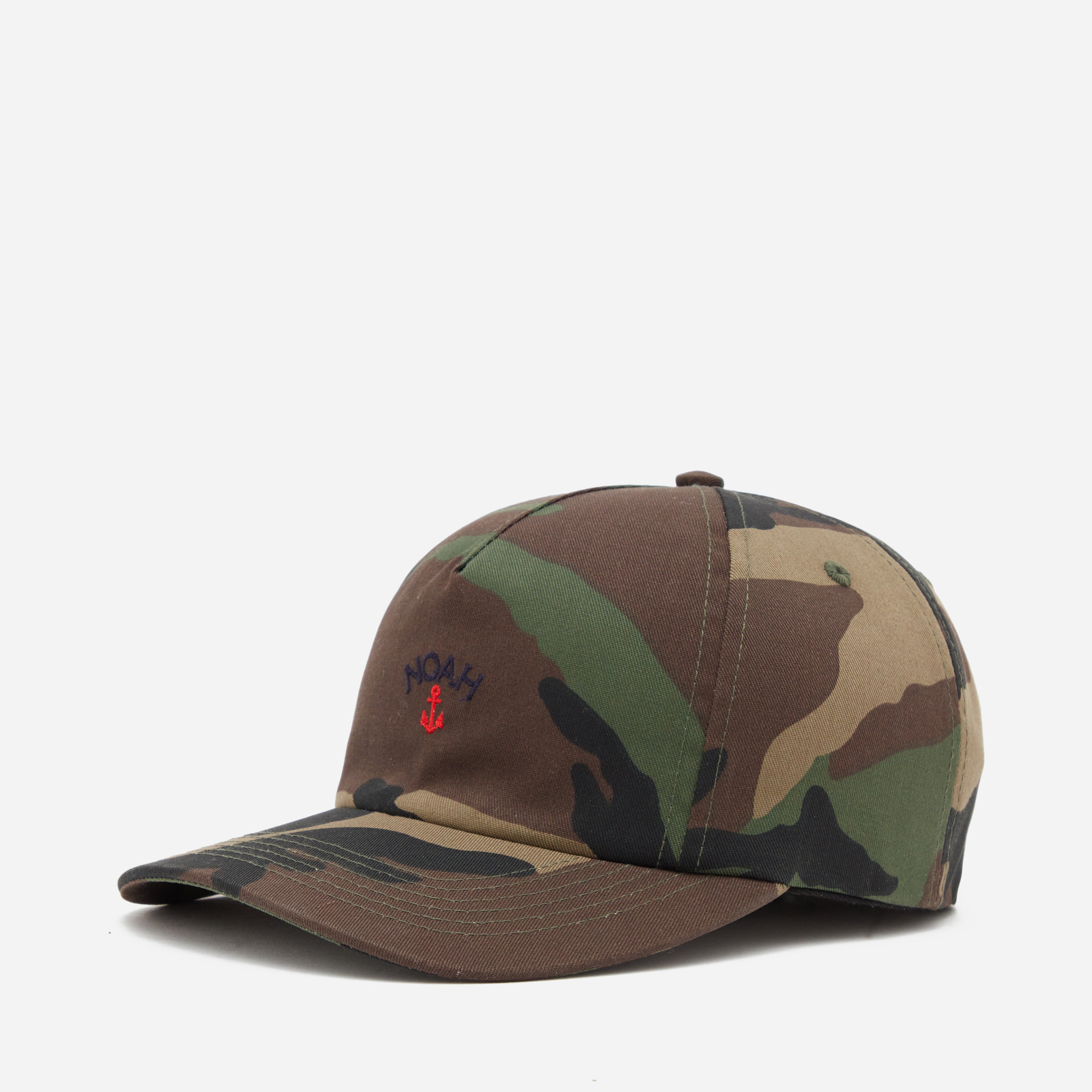 Camo Noah Anchor Logo Cap | HIP