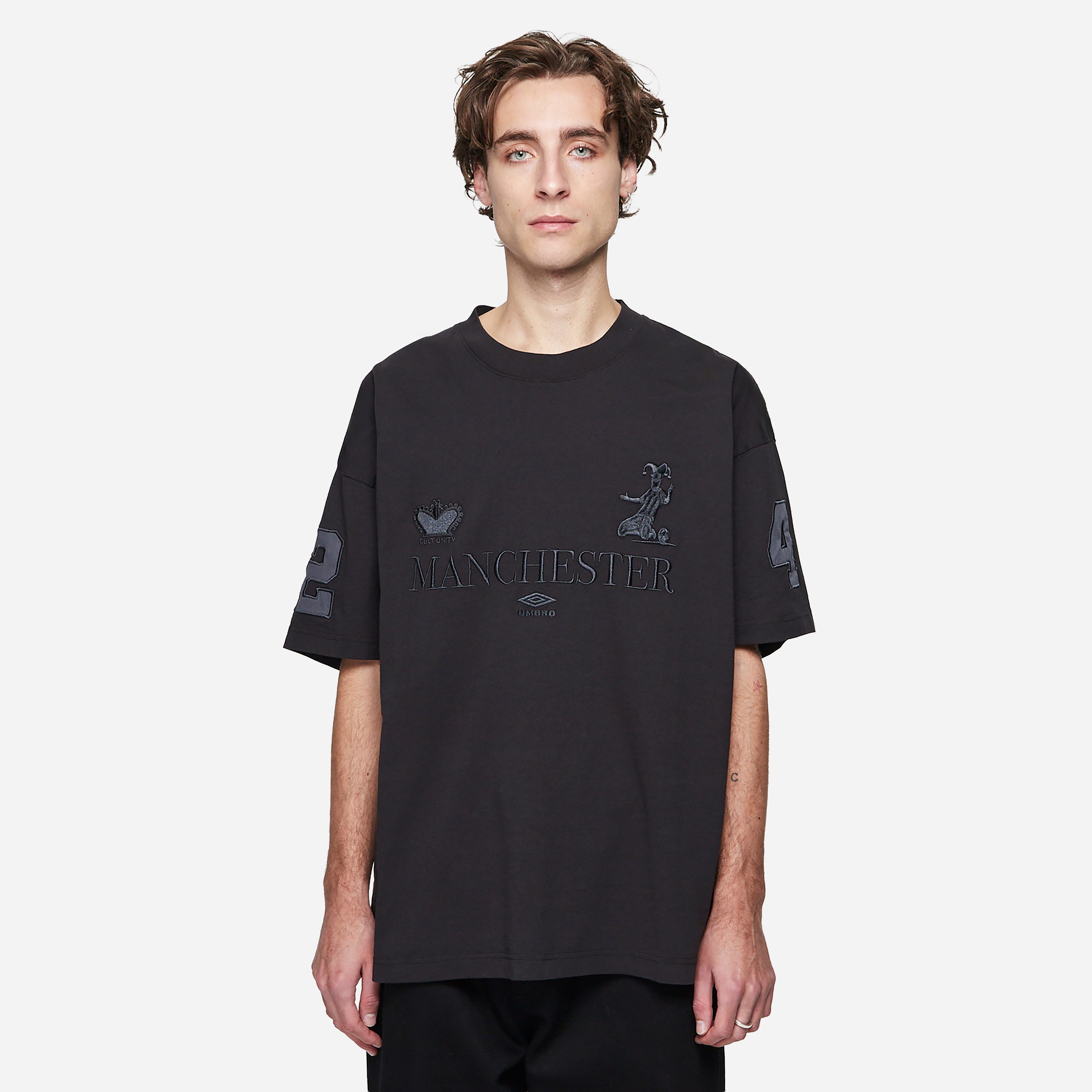 Black Umbro Manchester T-Shirt | HIP