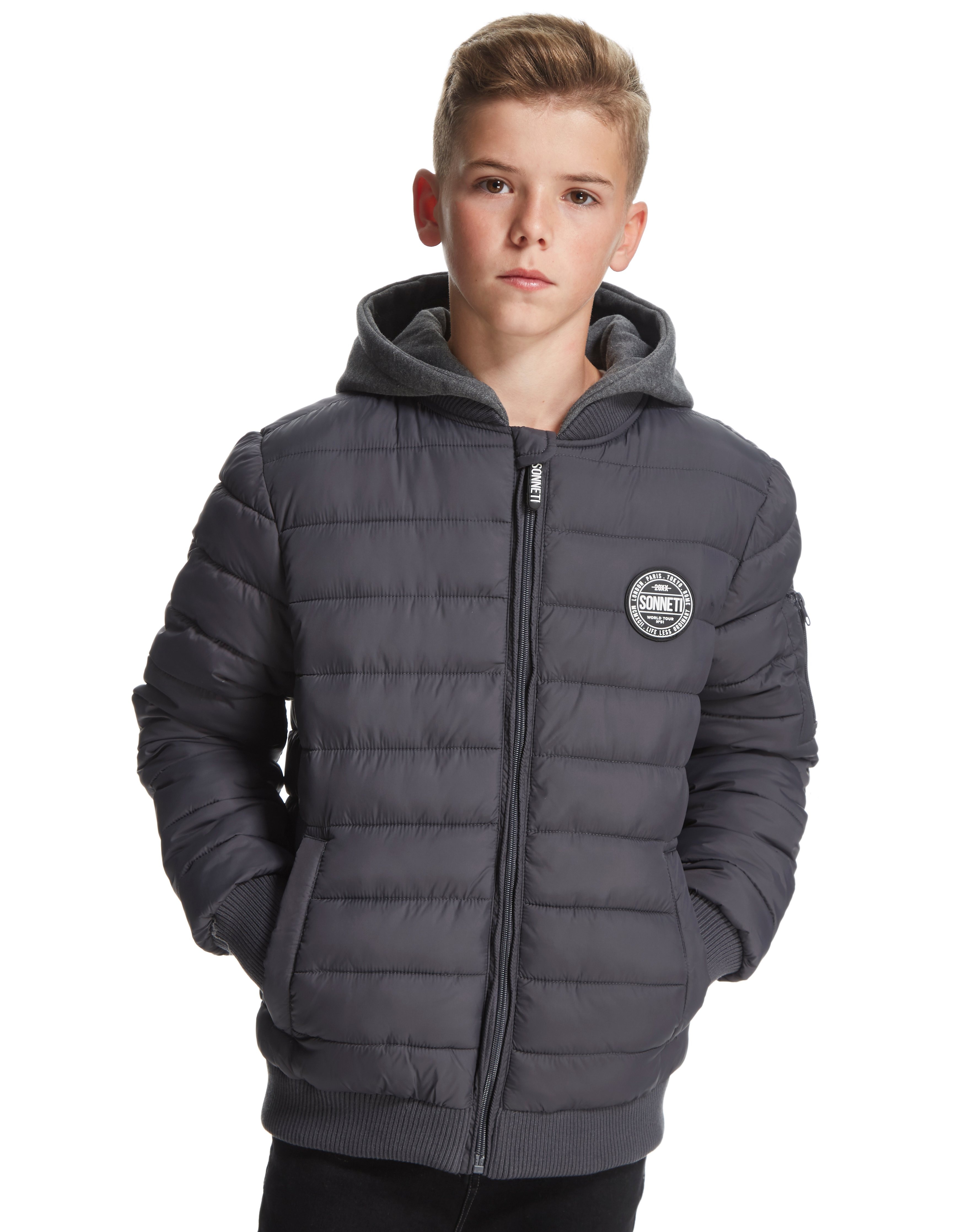 Grå Sonneti Road Jacket Junior - JD Sports Sveirge