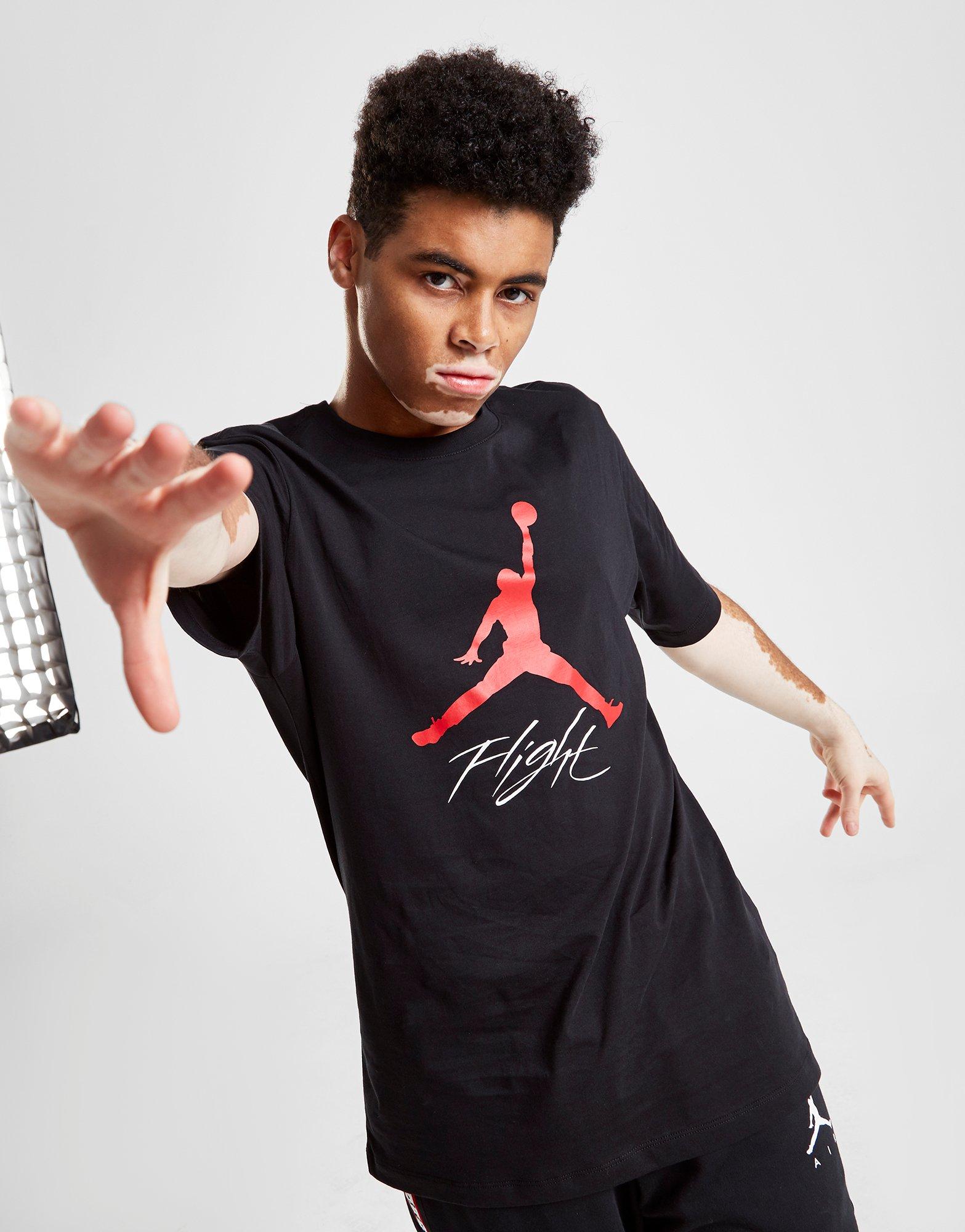 Jordan Flight T-Shirt in Nero | JD Sports