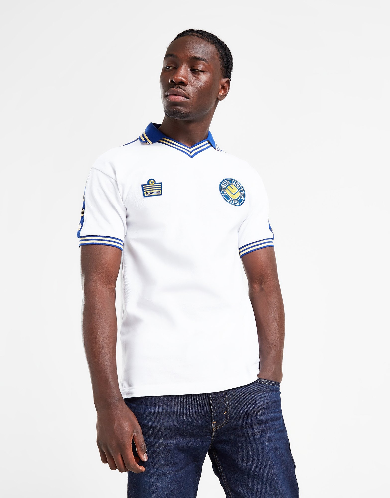 White Score Draw Leeds United FC '78 Home Shirt - JD Sports Ireland