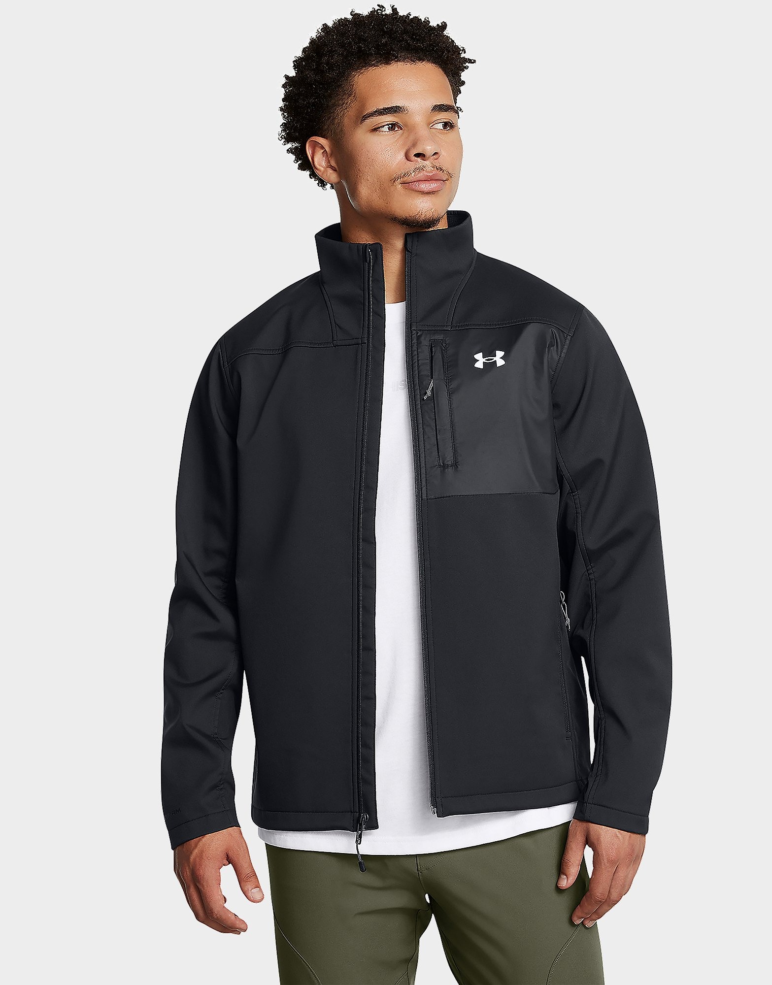 Black Under Armour Jackets M Shield Jacket | JD Sports UK