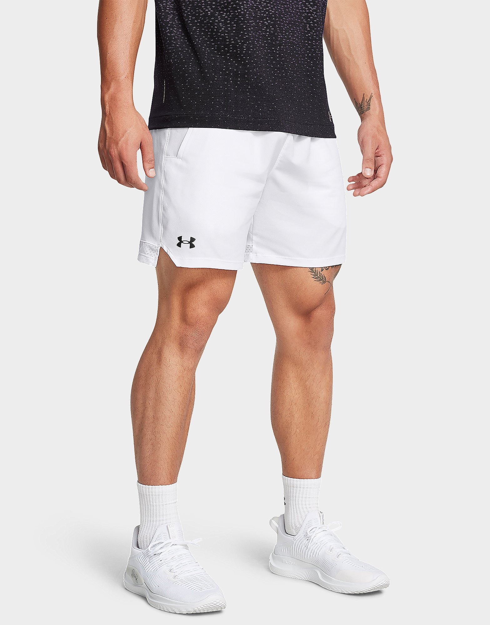 White Under Armour Vanish Woven Shorts | JD Sports UK